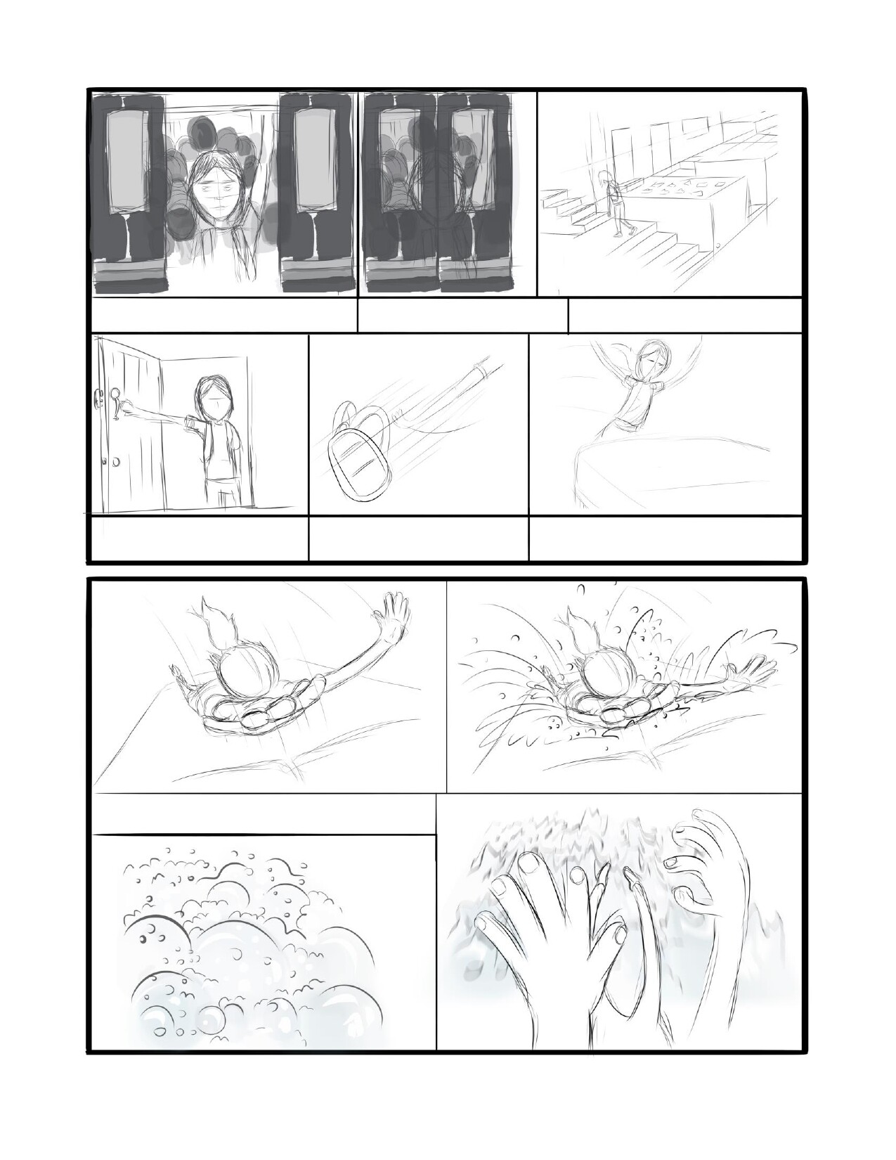 ArtStation - Misadventures Time Storyboard
