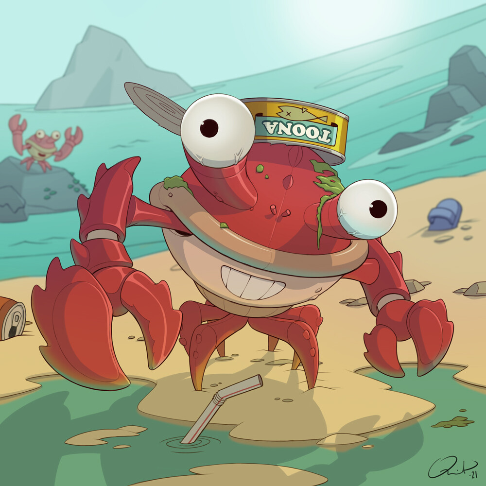 Aaron Quist - Trash Crab