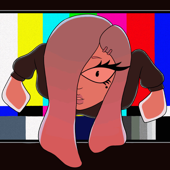 ArtStation - Ghost blink gif