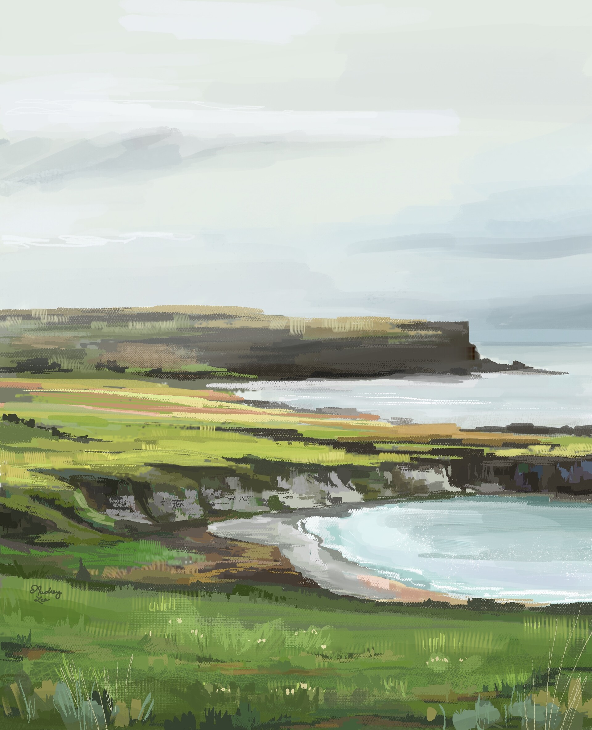 ArtStation - New Zealand Photo study