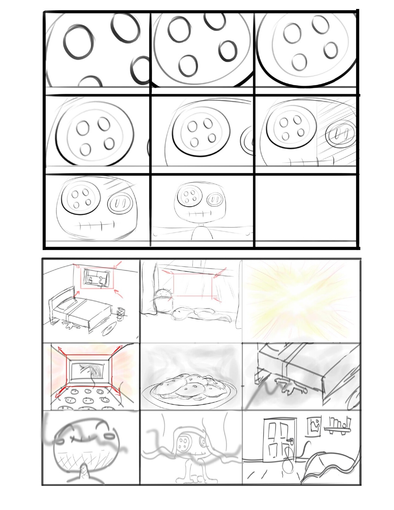 ArtStation - K0pi project Storyboard