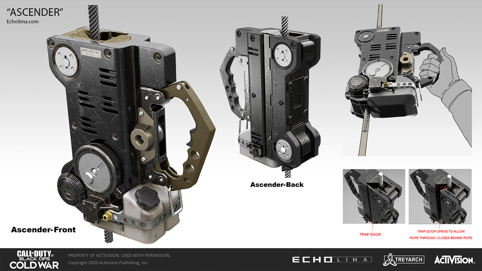 ECHO LIMA - Call of Duty Cold War concepts