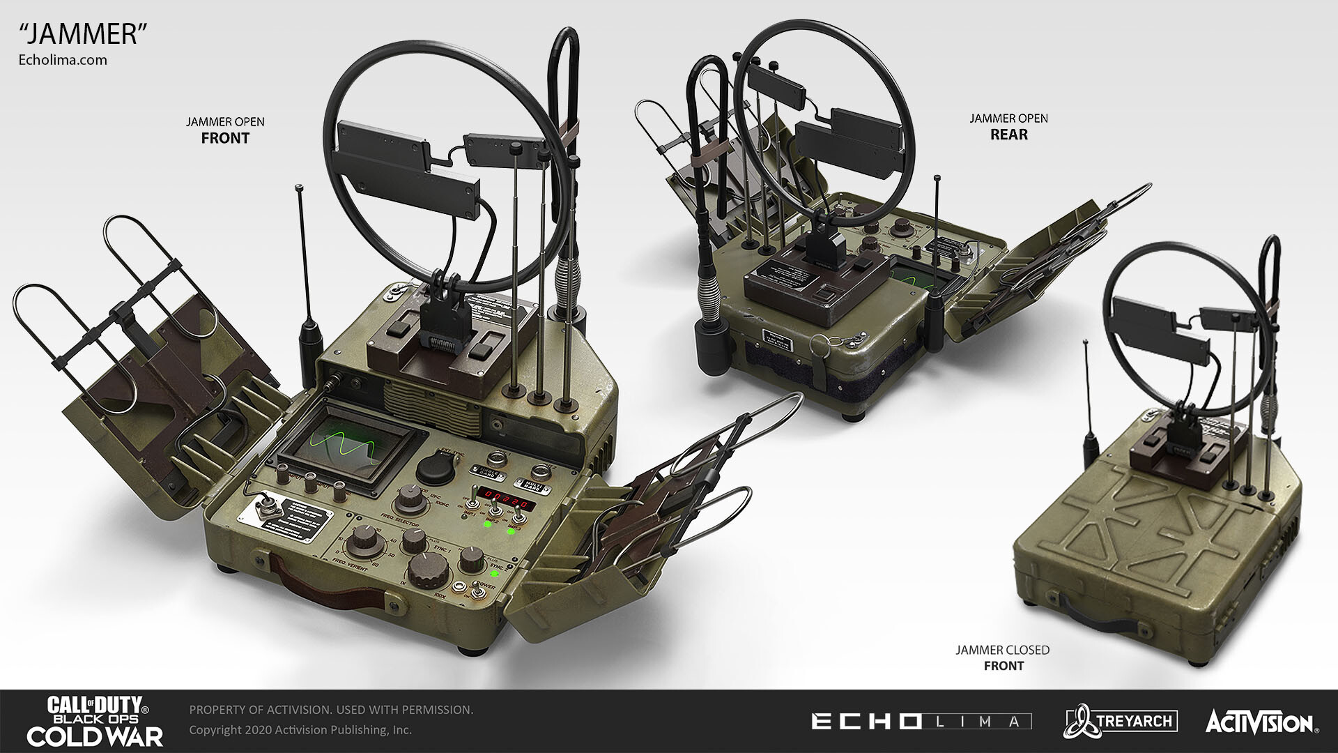 ECHO LIMA - Call of Duty Cold War concepts