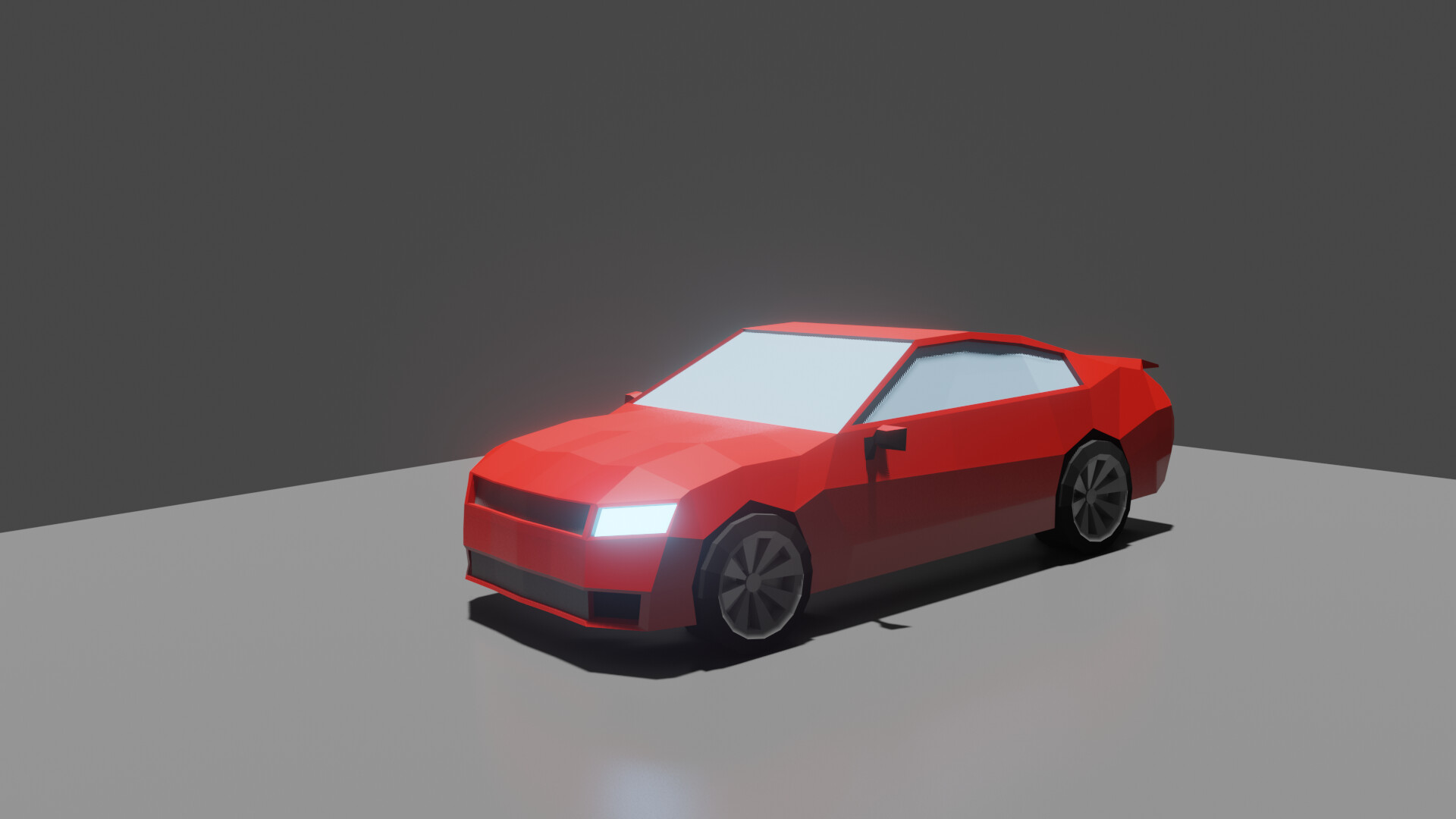 ArtStation - low poly car