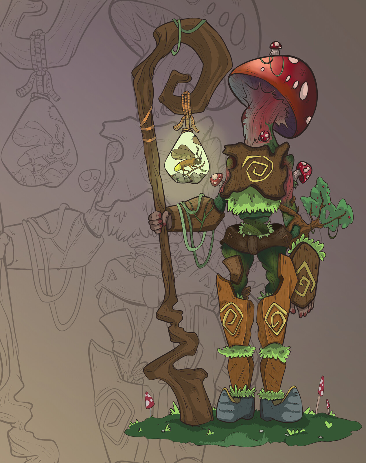 ArtStation - Elder of the forest