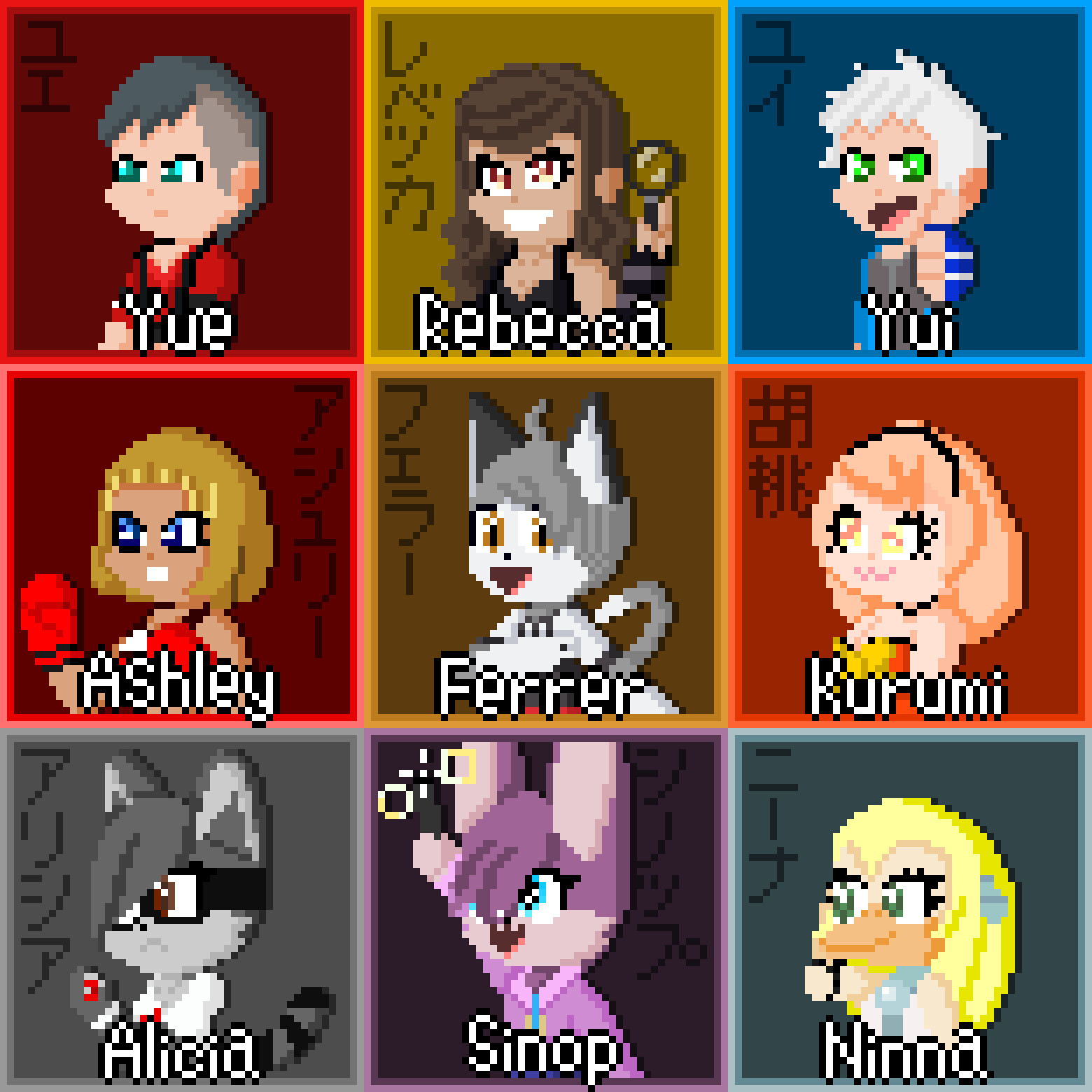 Ray Hamilton - Ray's OC Set #1