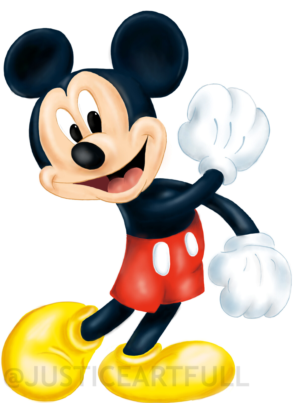 Justice Artfull - Mickey Mouse