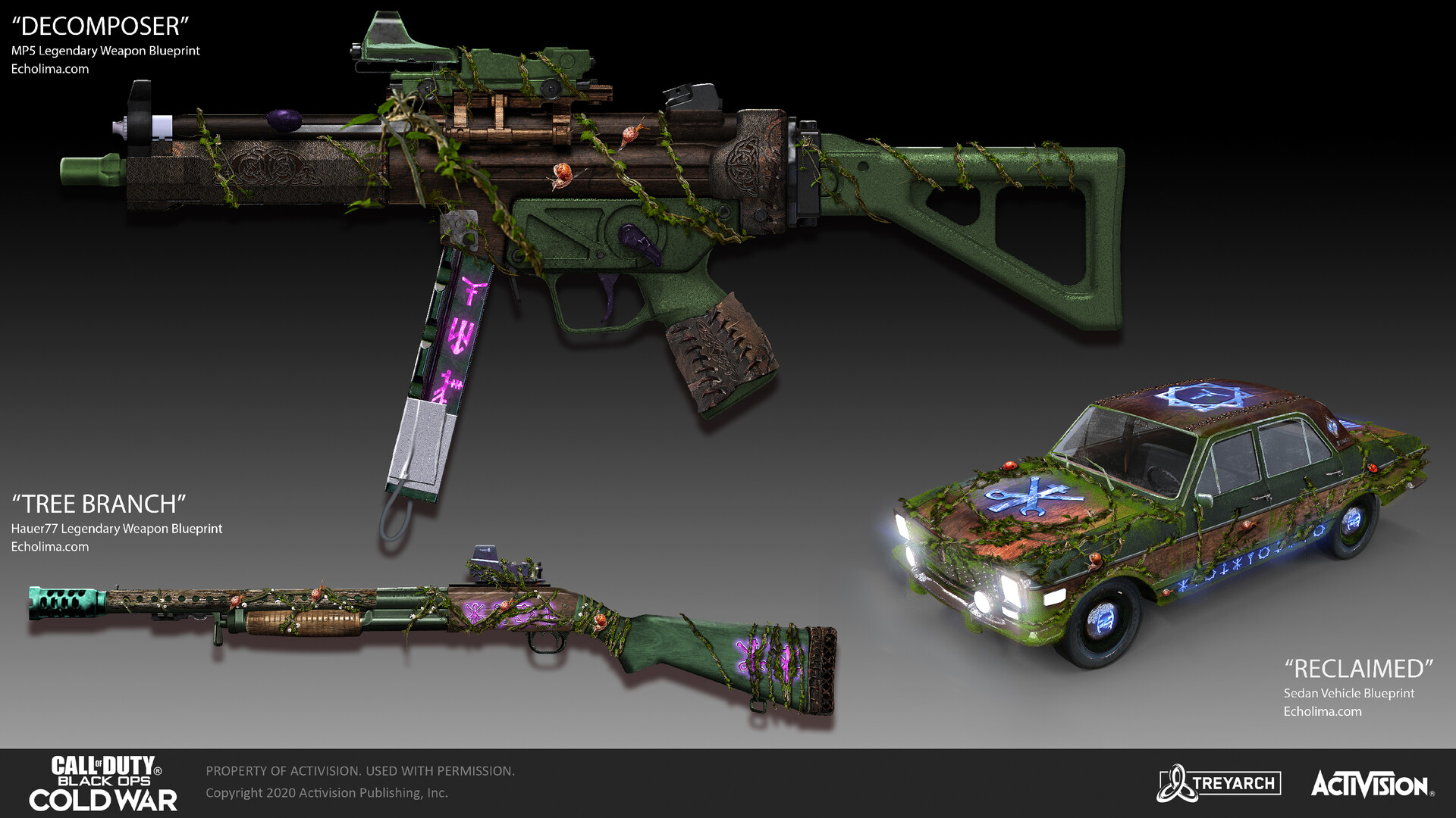 ECHO LIMA - Call of Duty Cold War concepts