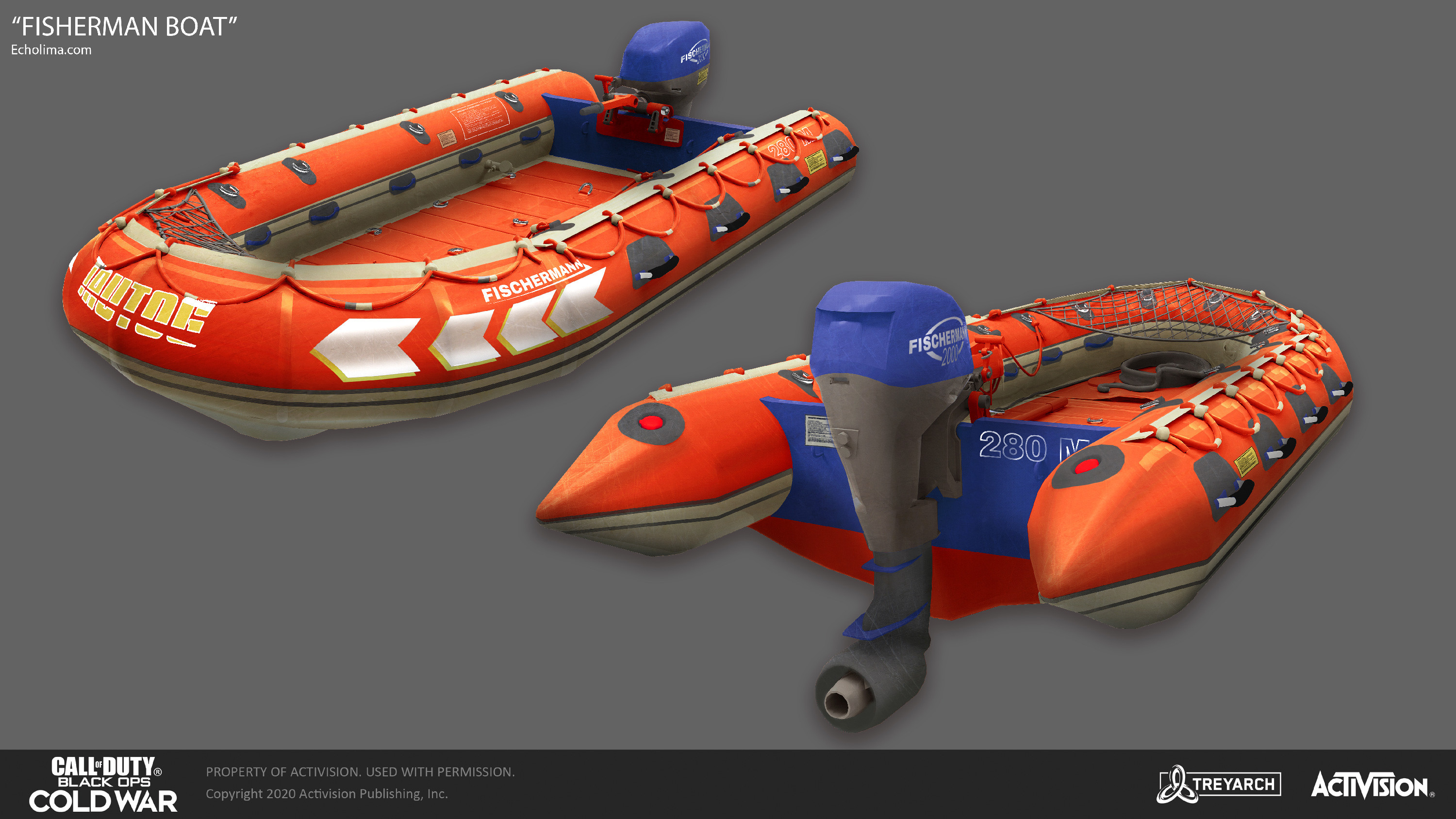 ECHO LIMA - Call of Duty Cold War concepts