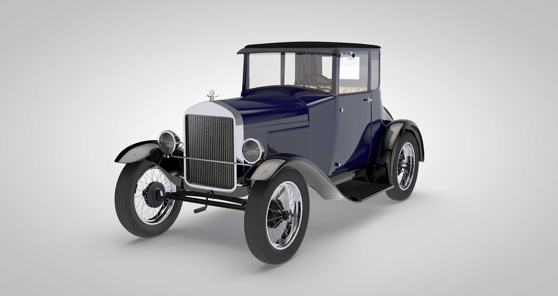 ArtStation - Ford Model T - Tutorial Work