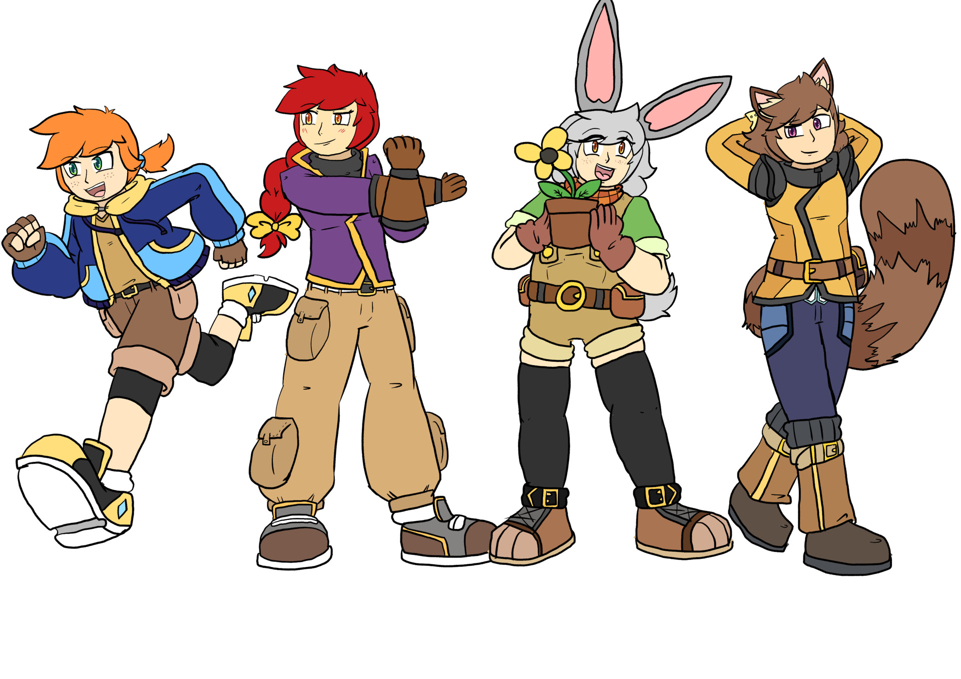 ArtStation - OC Pose Practice