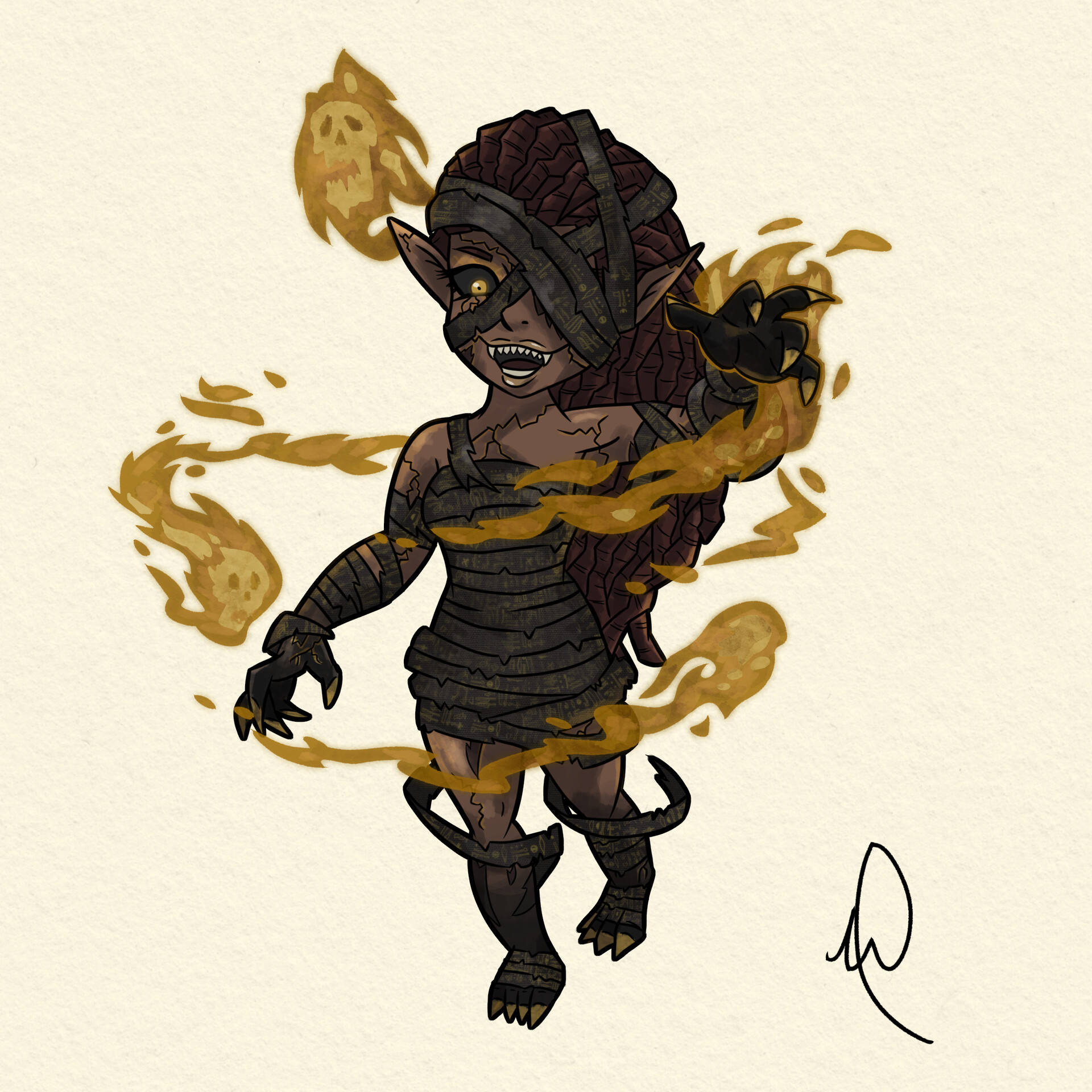 ArtStation - Loriell, the Fate Witch