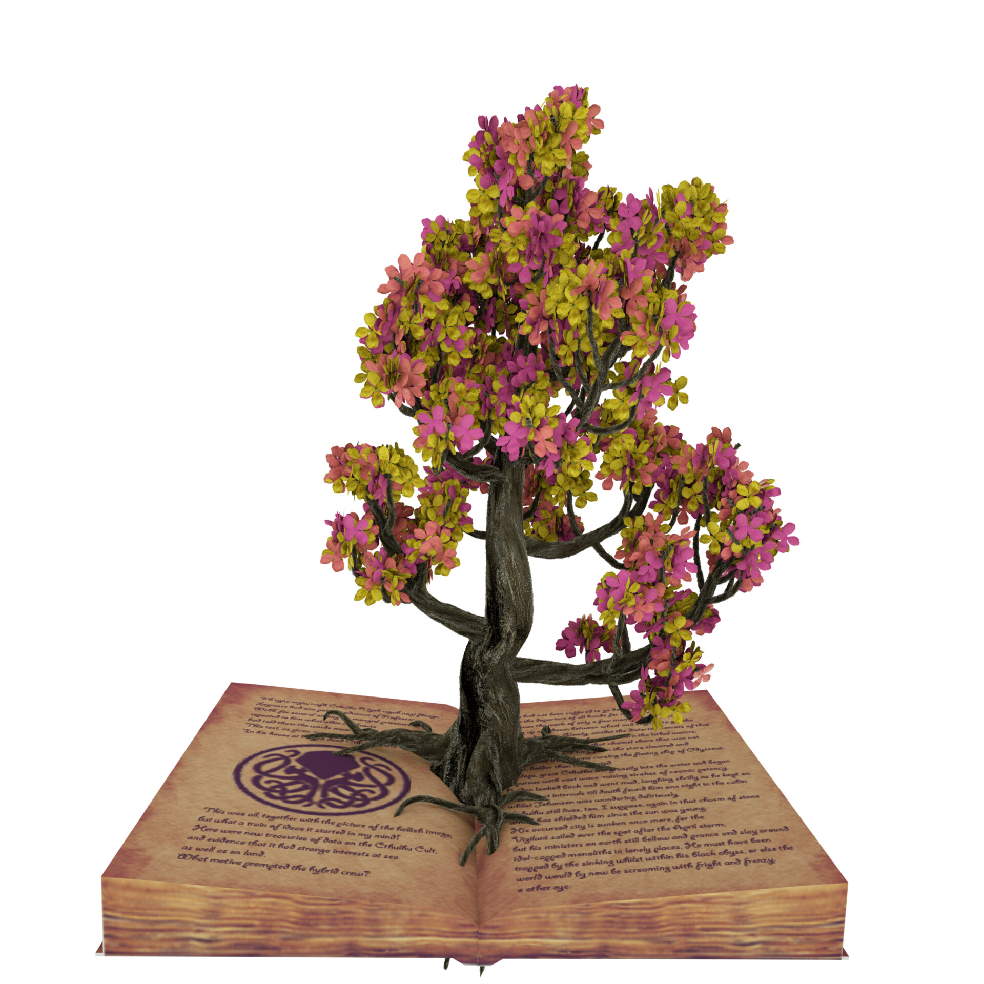 ArtStation - tree book