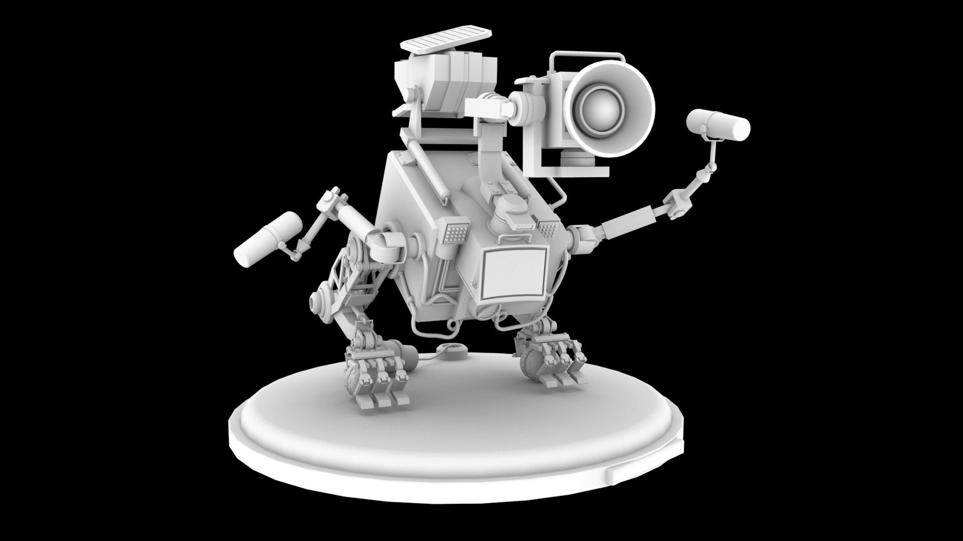 Ariane Vidal - Mecha 3D