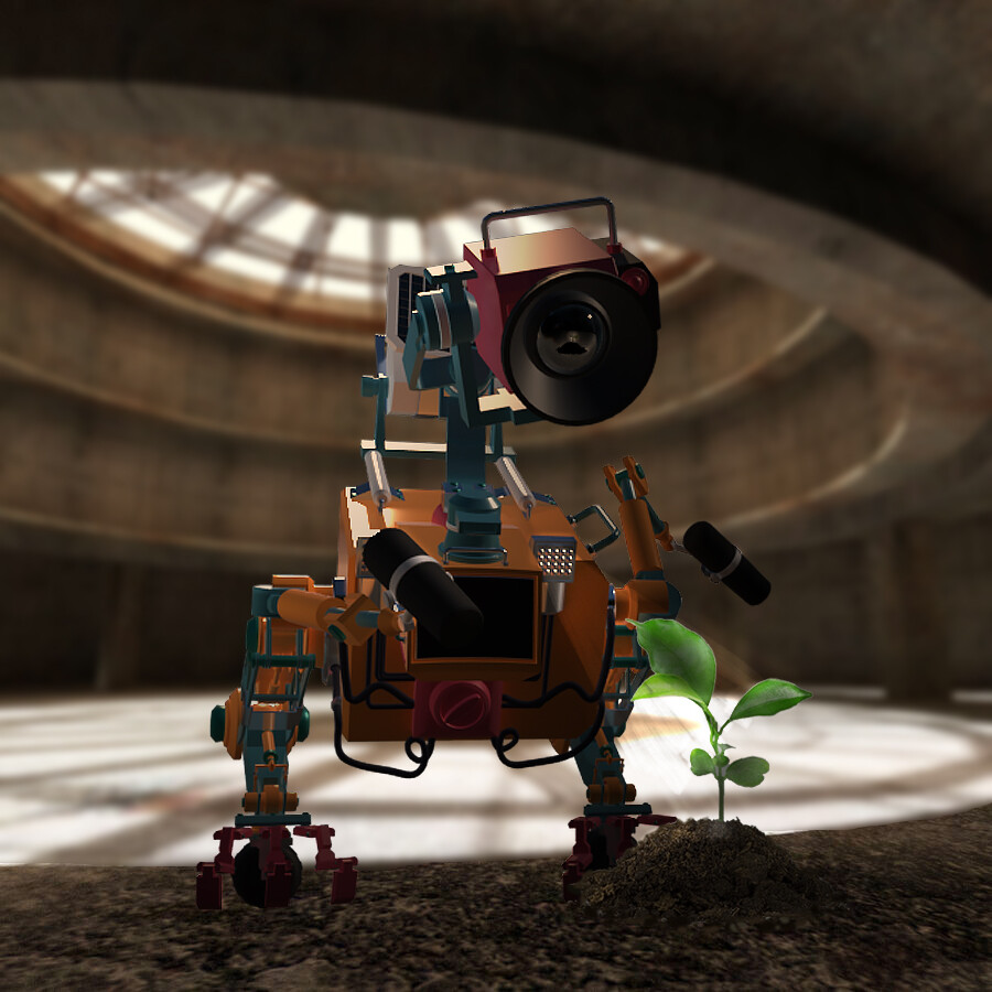 Ariane Vidal - Mecha 3D