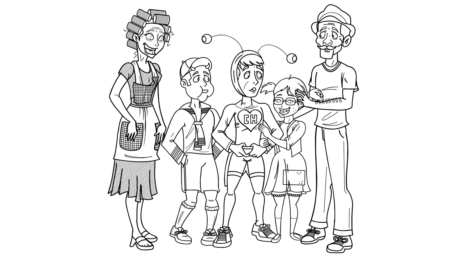 chapulin colorado coloring pages