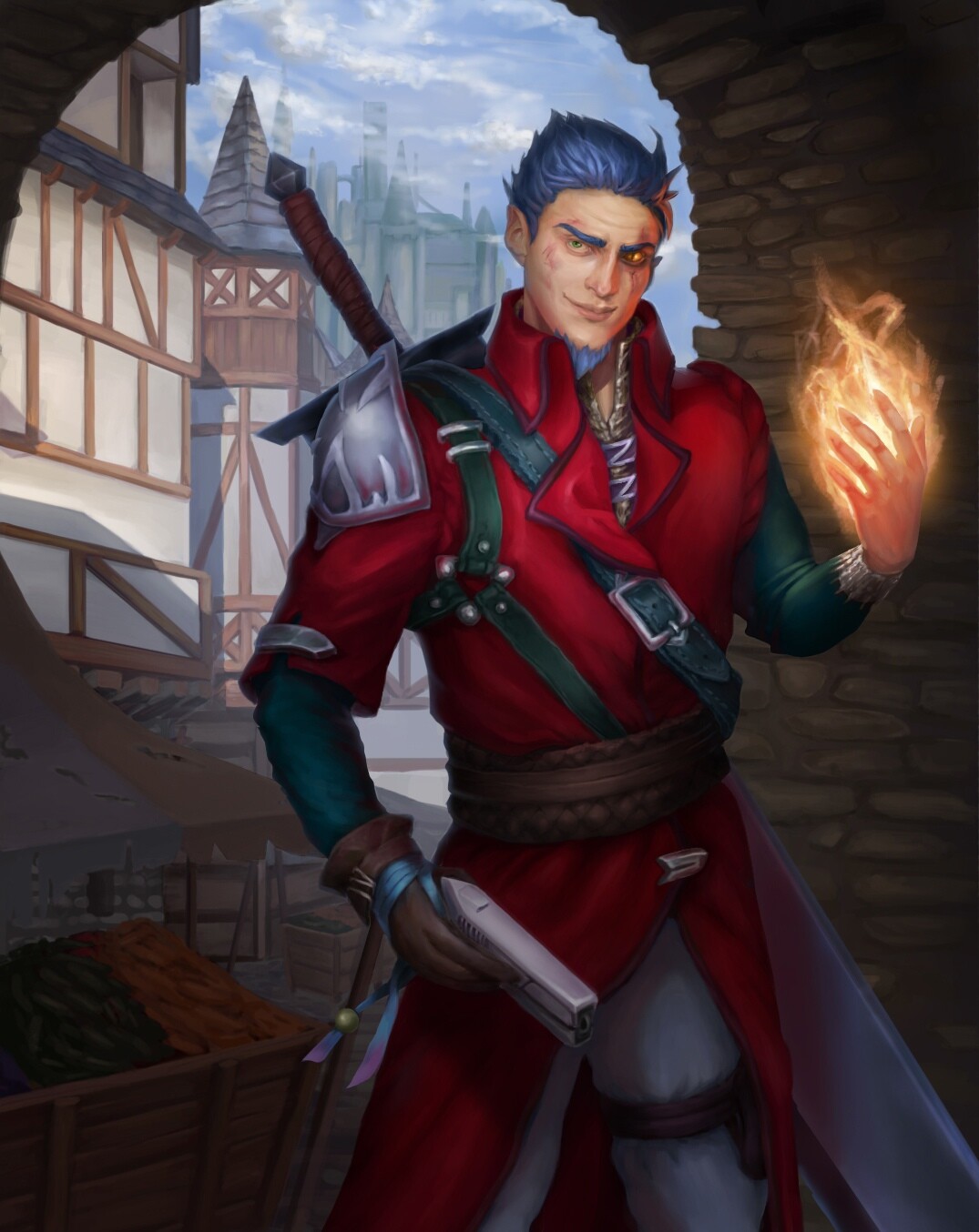 ArtStation - Half-Blood Magician