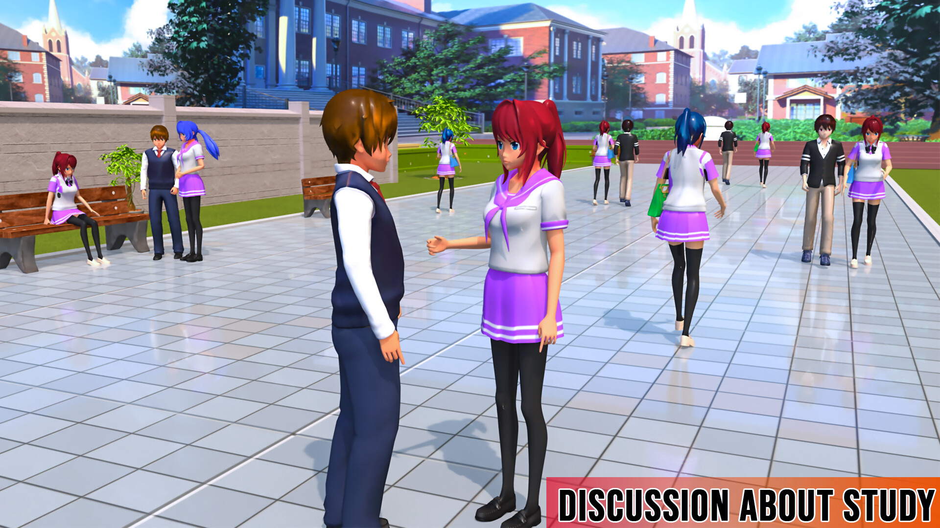 ArtStation - Sakura Anime School Games