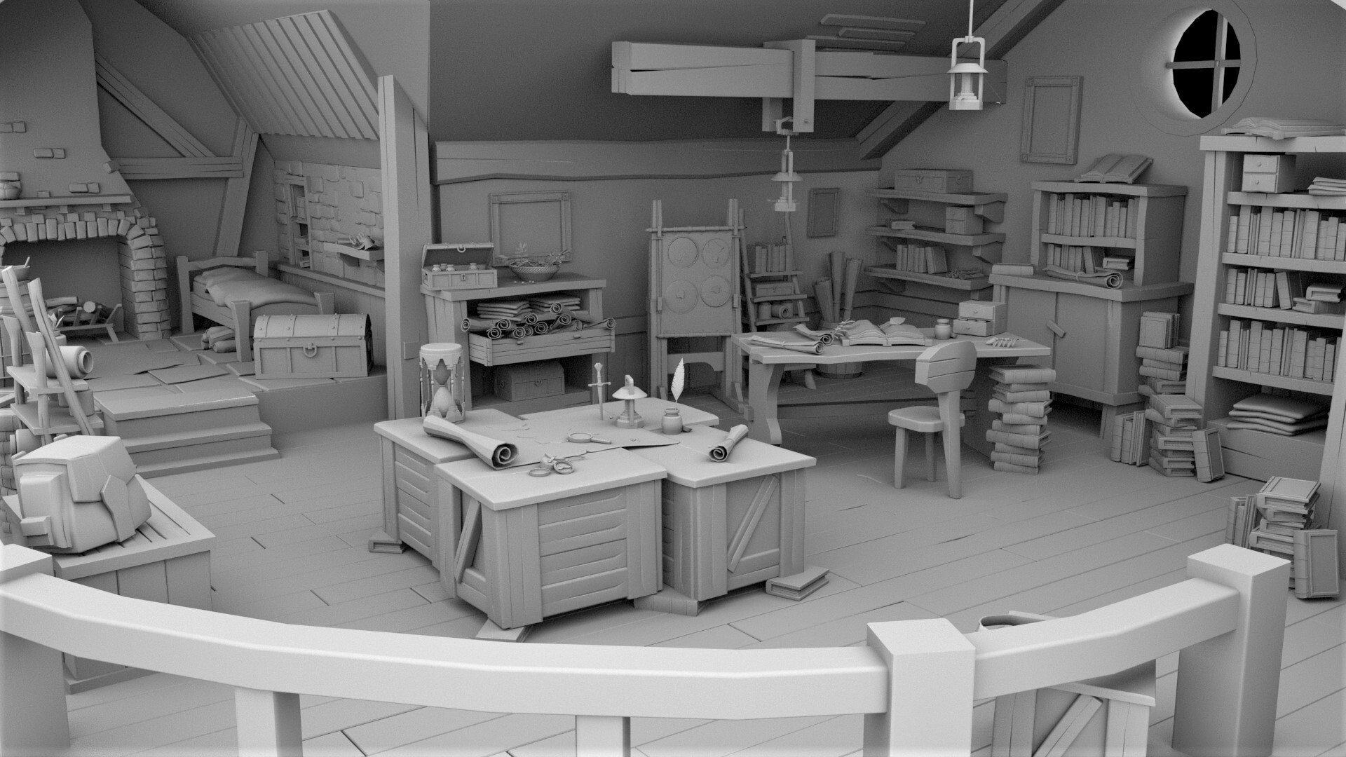 Ariane Vidal - Medieval Fantasy - Adventurer corner shop