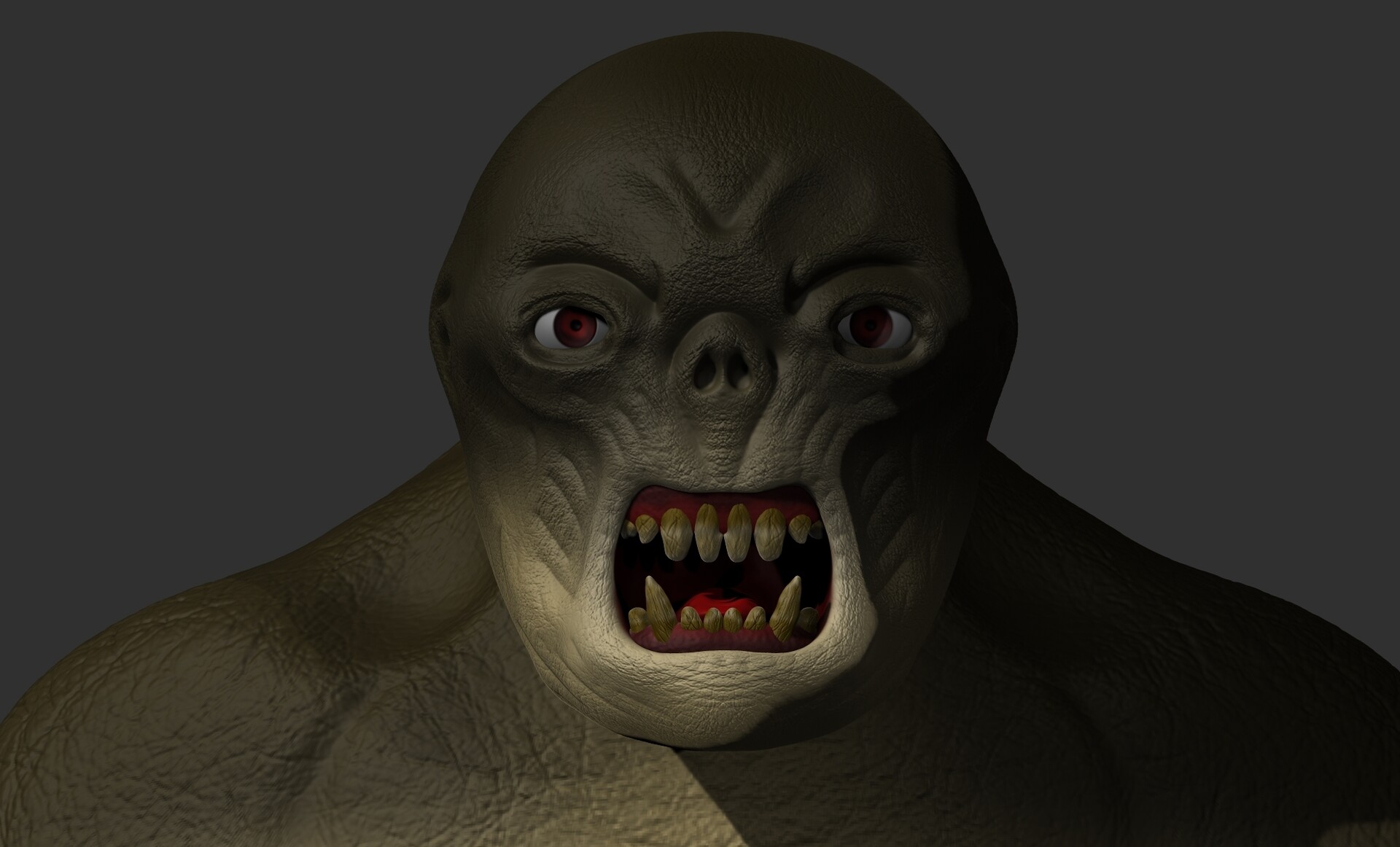 ArtStation - Cave troll