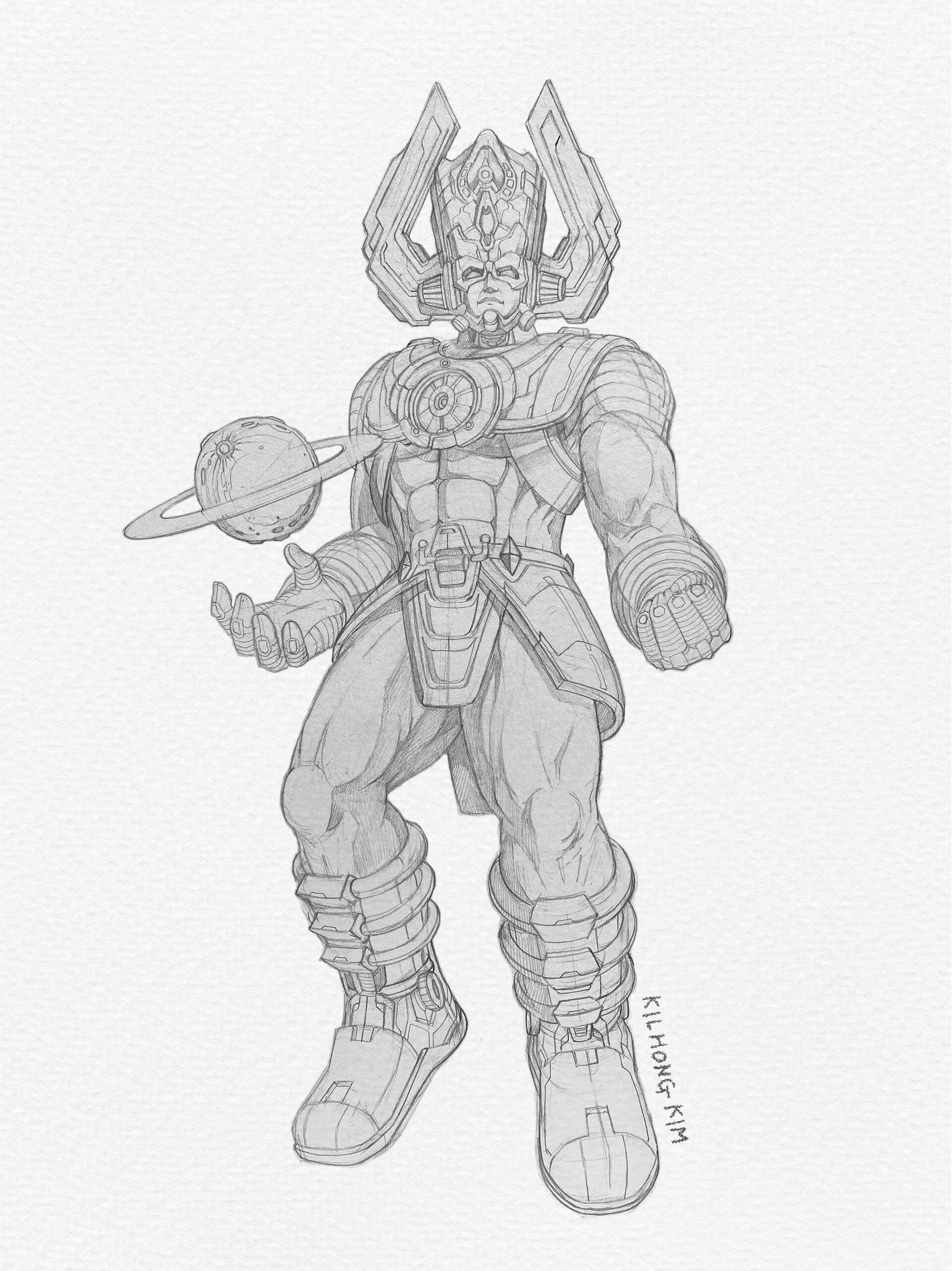 galactus coloring pages