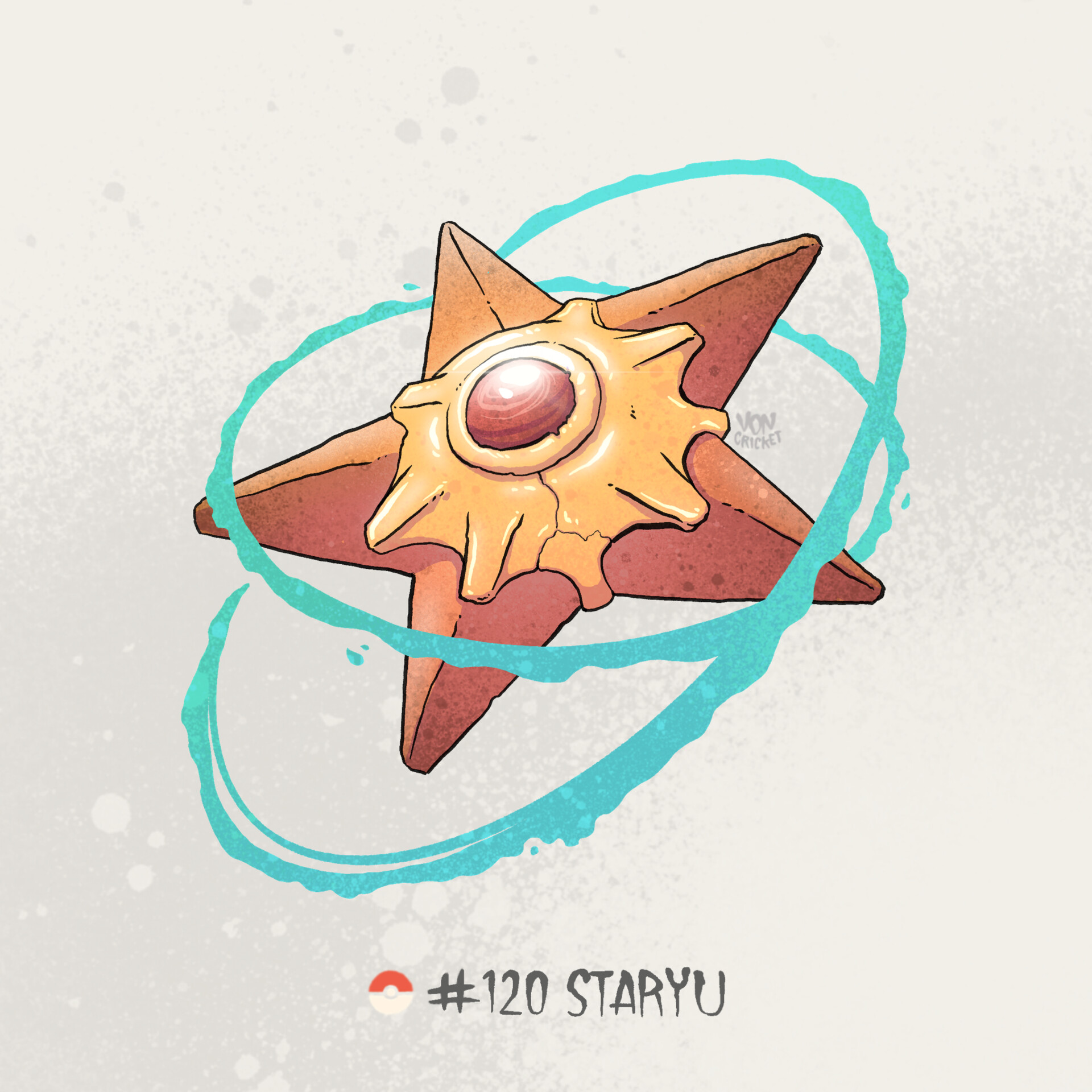 ArtStation - #120 Staryu