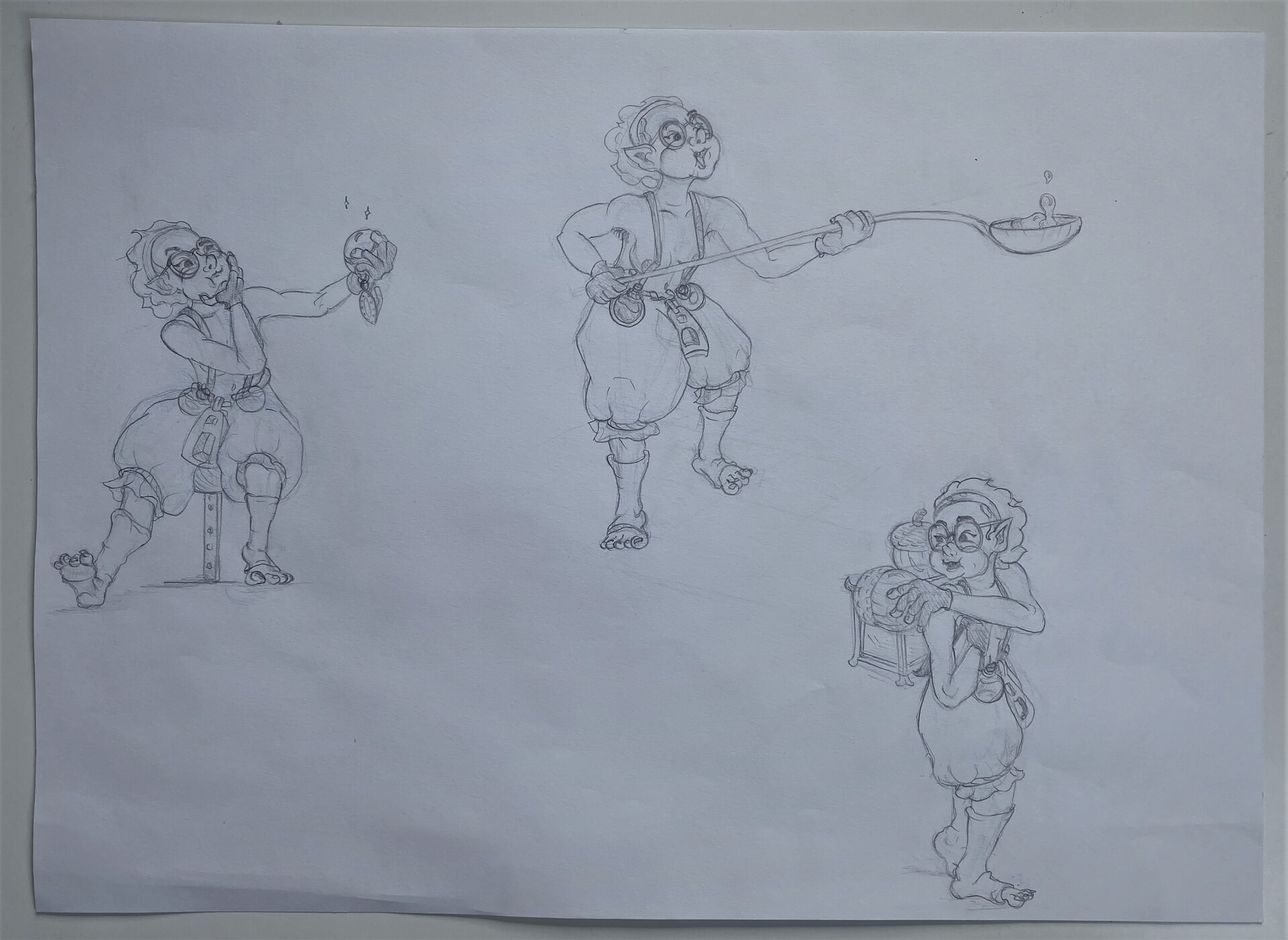 Ariane Vidal - Miniature World : Character Design 2D