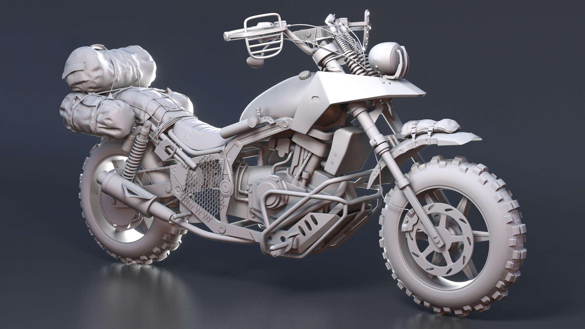 ArtStation - Deacon's Bike - Days Gone