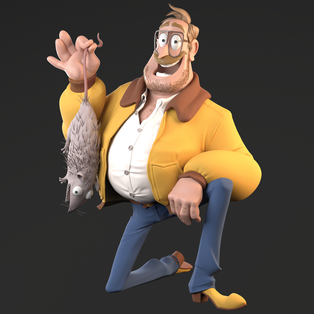 Christopher Wright - Rick Mitchell from The Mitchell's vs the Machines