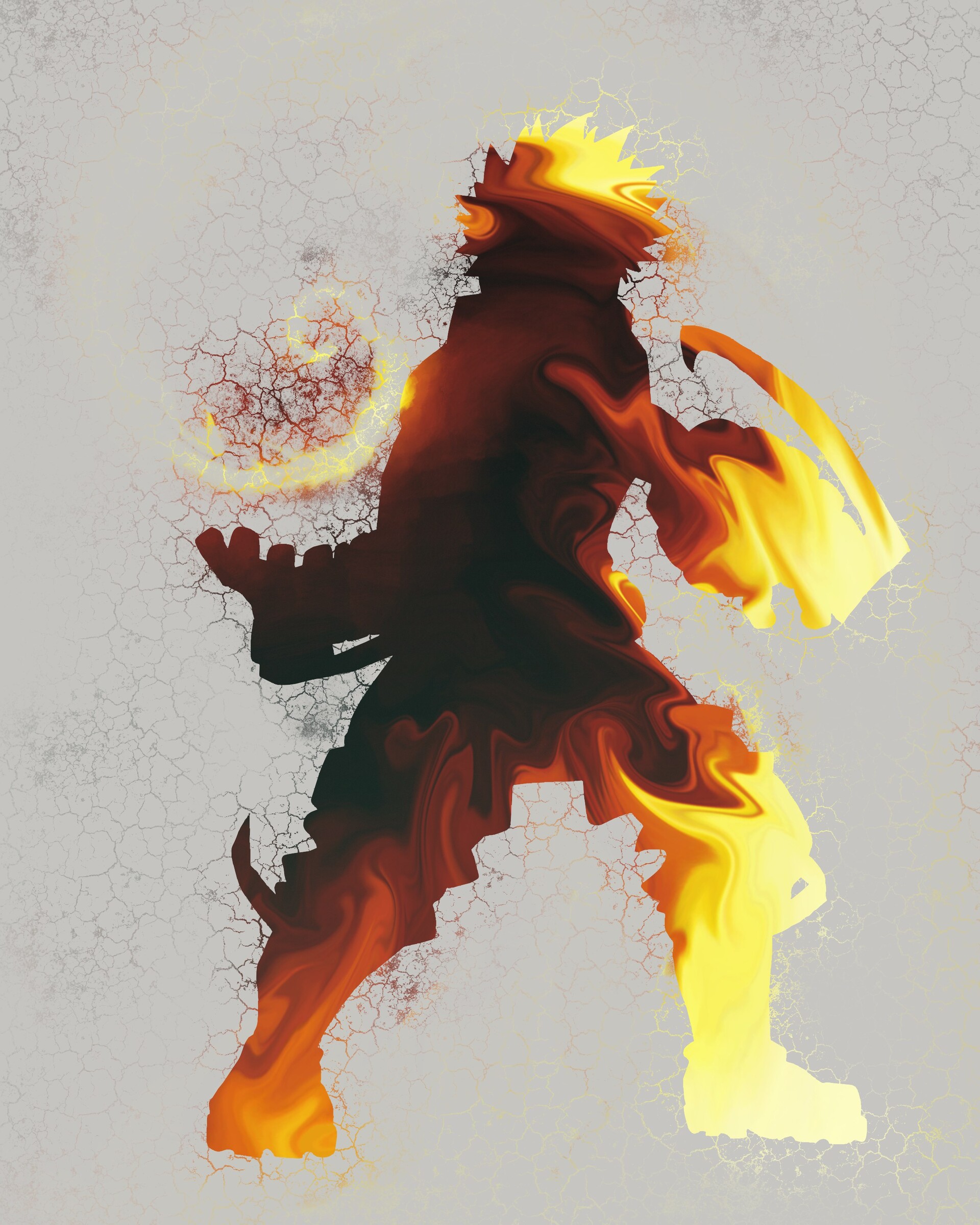 ArtStation - Bakugo - My Hero Academia - Cutout