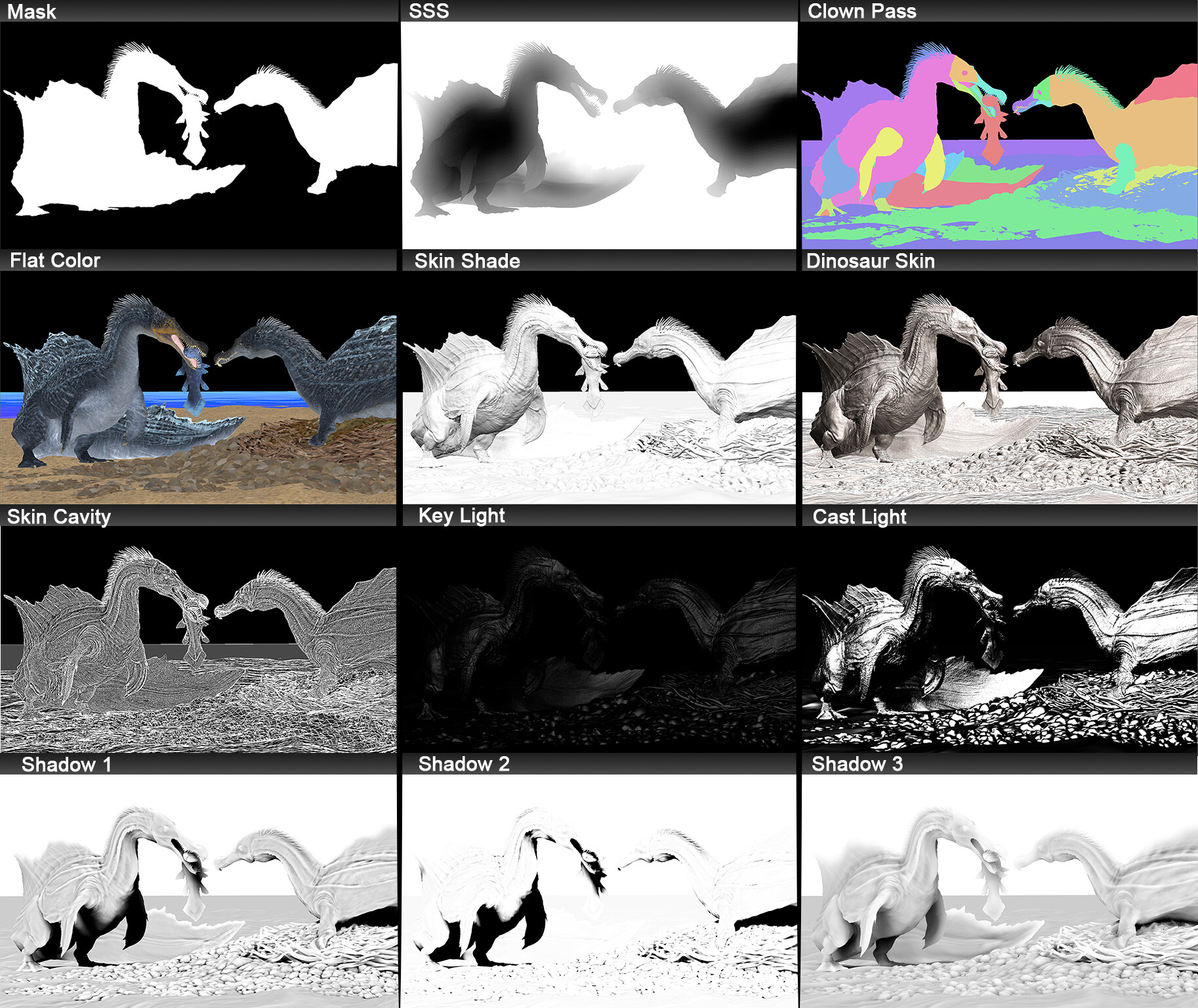 Adam Hulbert - Sea Spinosaur nest