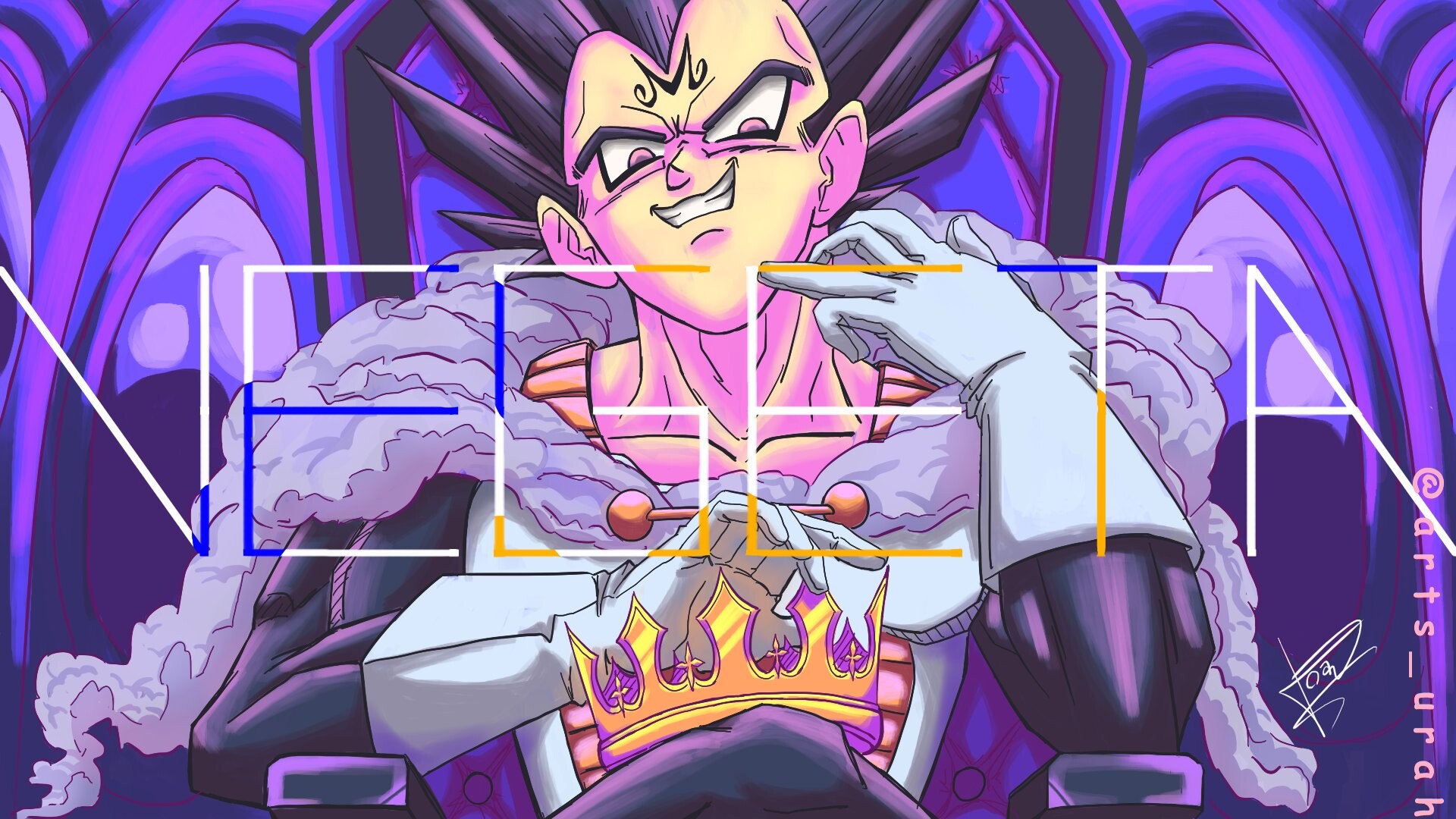 ArtStation - Fanart Vegeta [King]