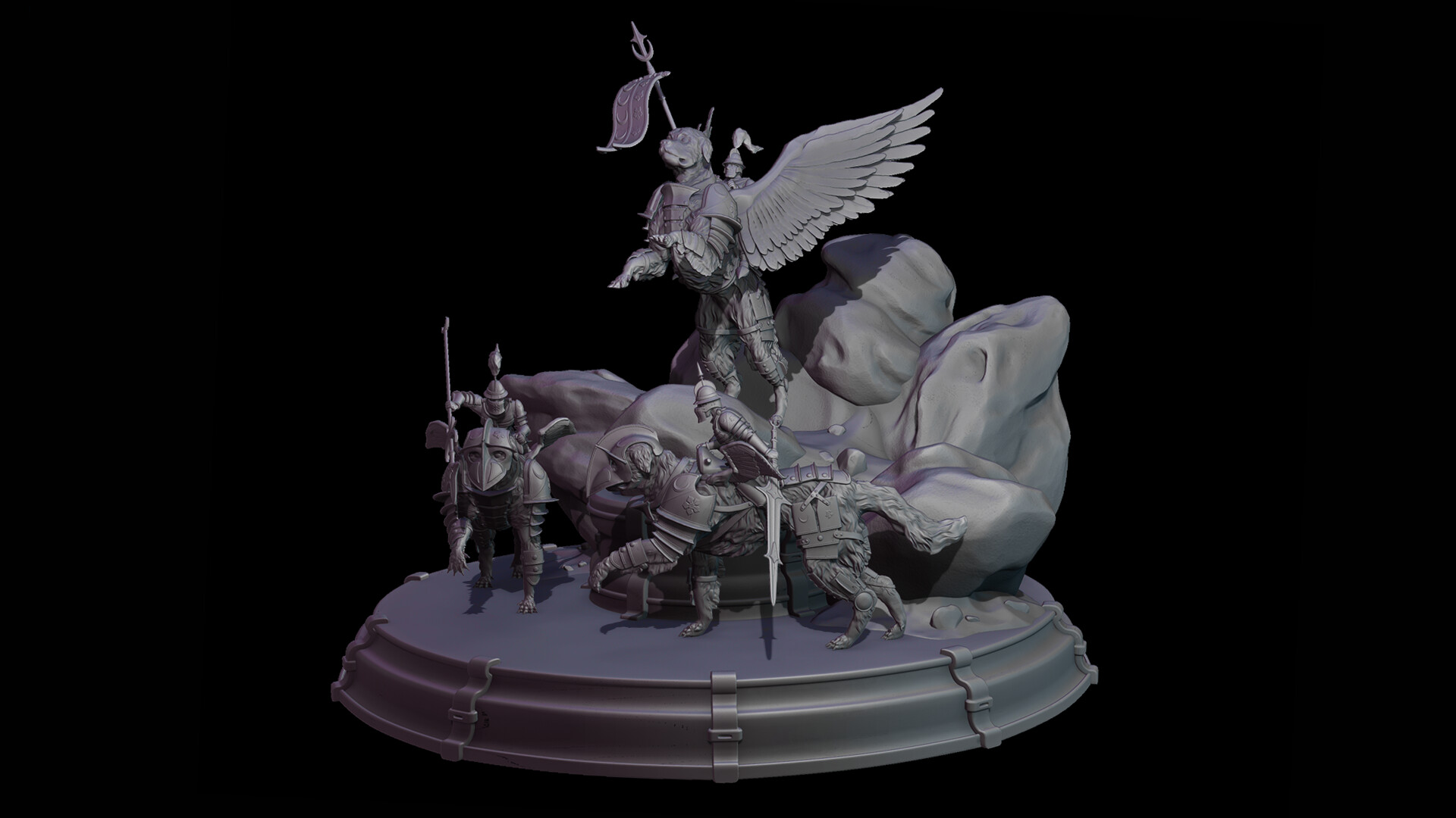 ArtStation - Aralez Squad - Kings of War