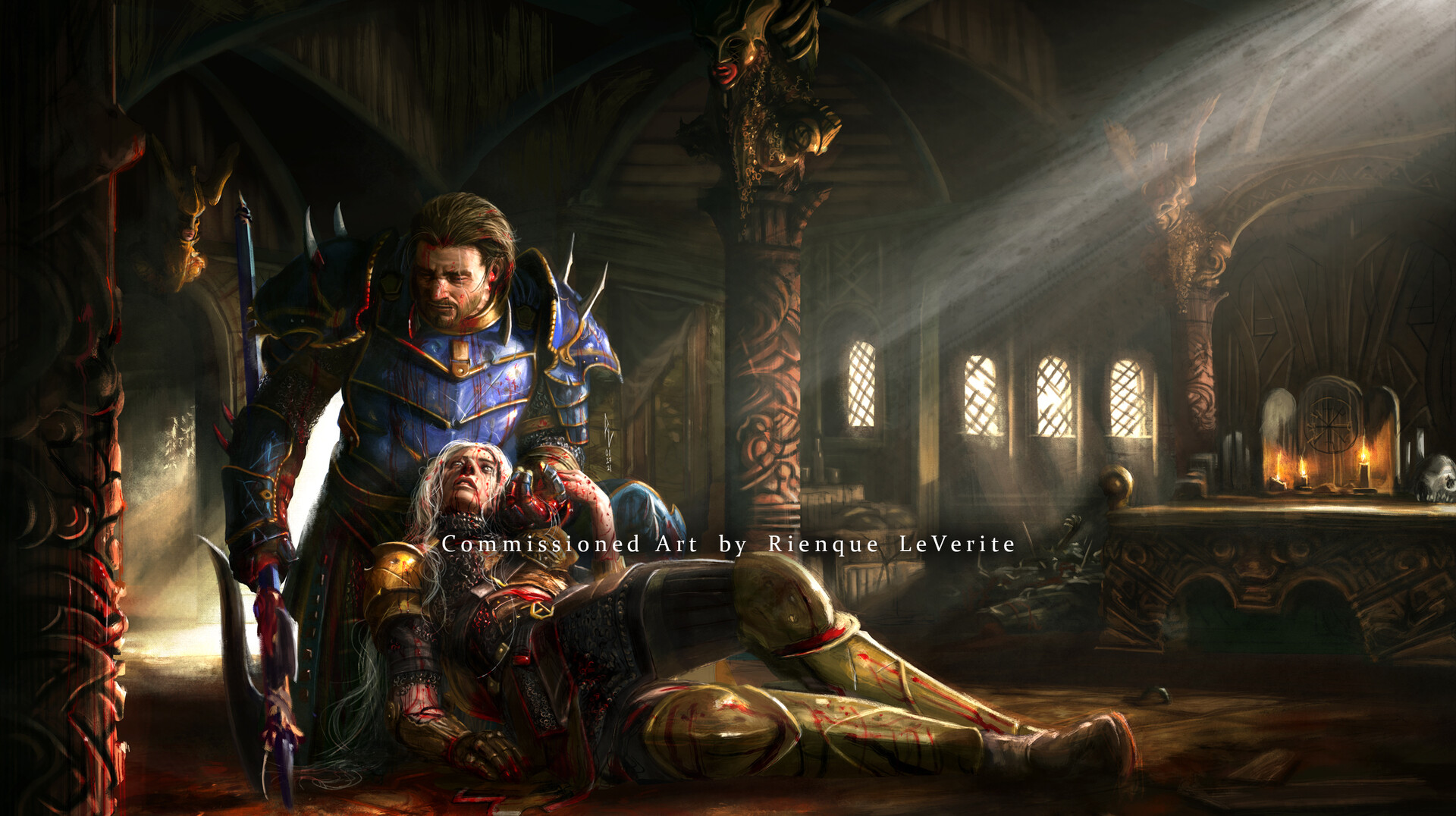 ArtStation - "Forlorn" - A For Honor Commission