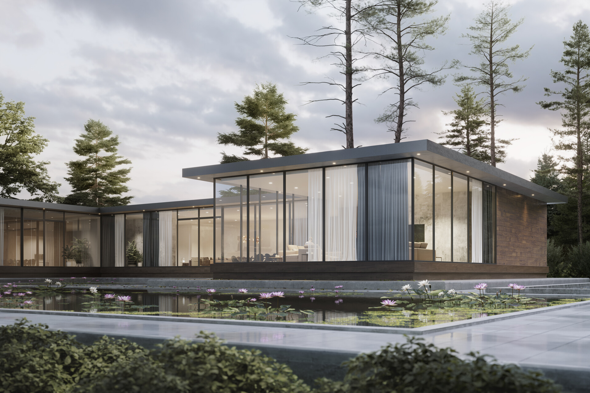 REALATED VISUAL - Pine forest retreat house Zima