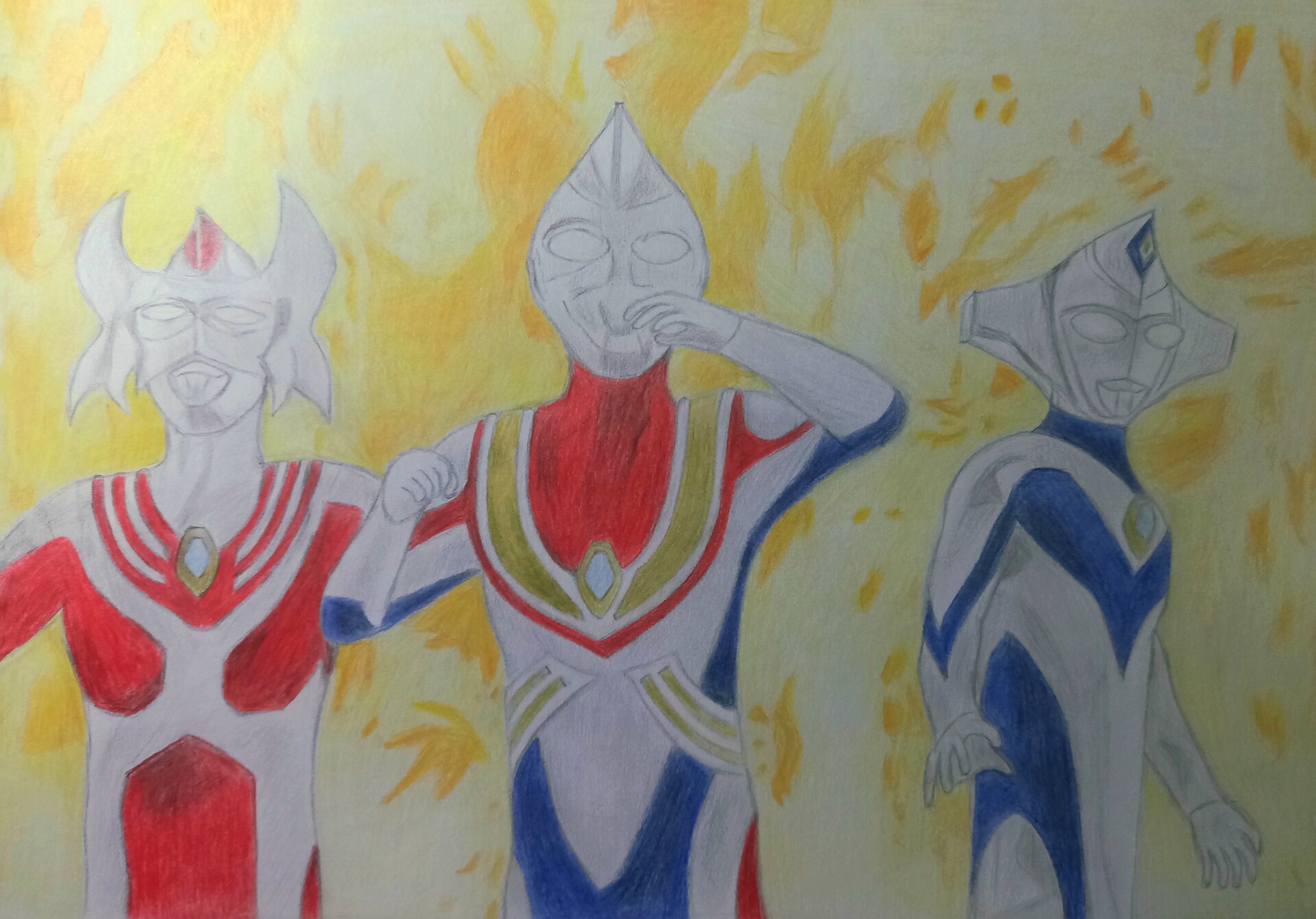 ArtStation - Ultraman Dyna Ancient Giants