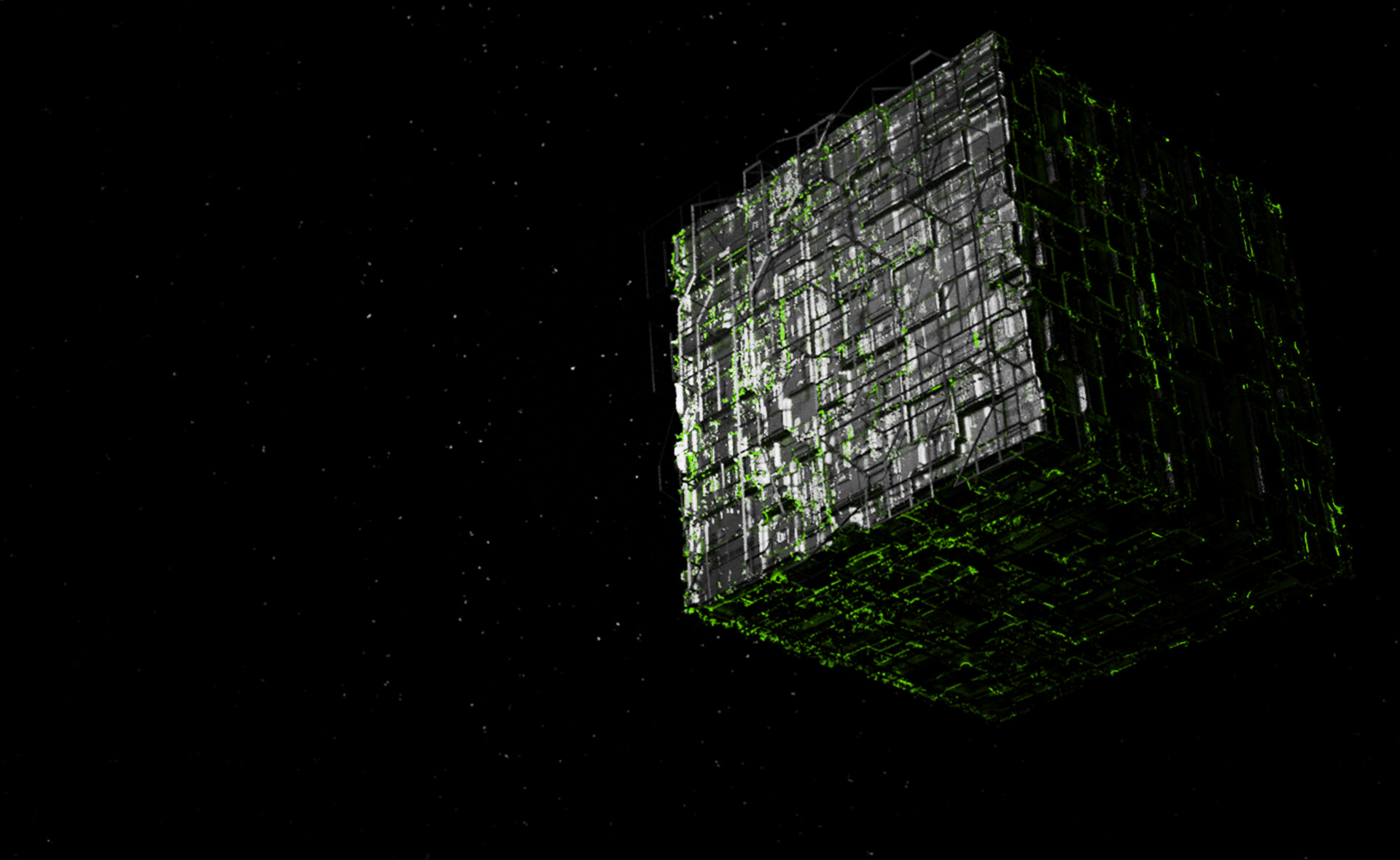 ArtStation - Borg Cube - StarTrek Remake