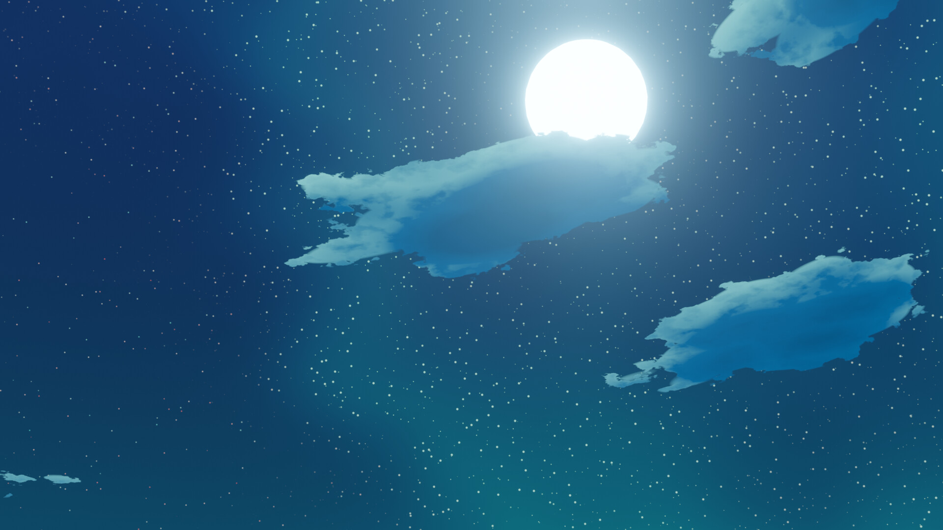 ArtStation - anime sky