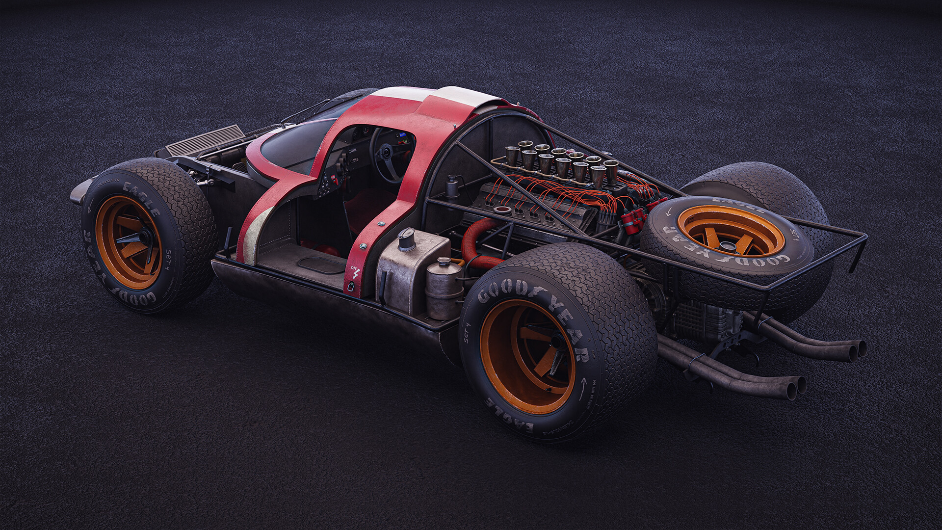 ArtStation - Prototype Vintage Racecar