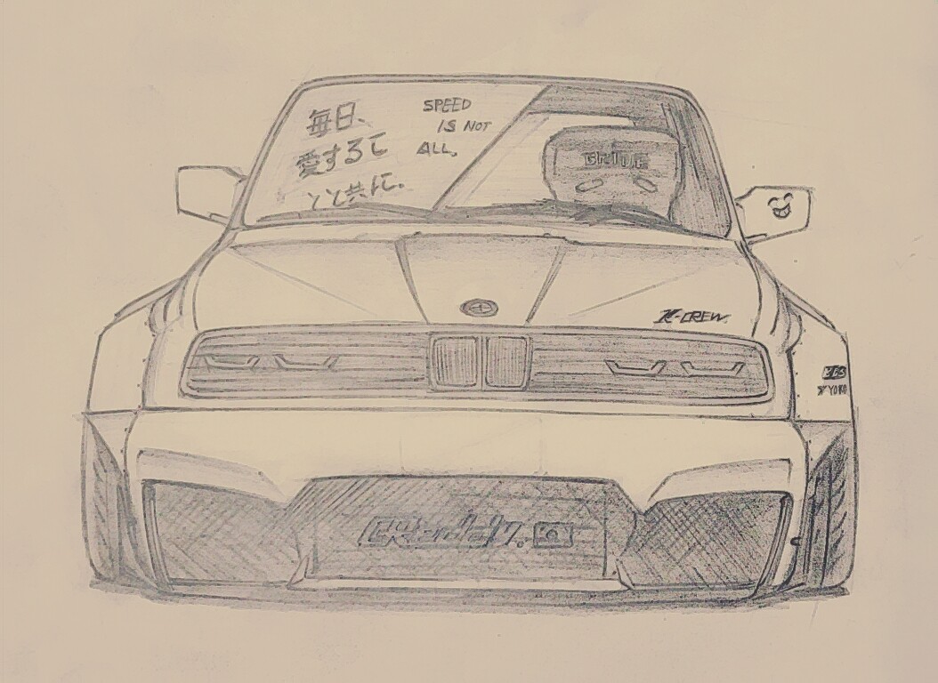 how to draw body kit