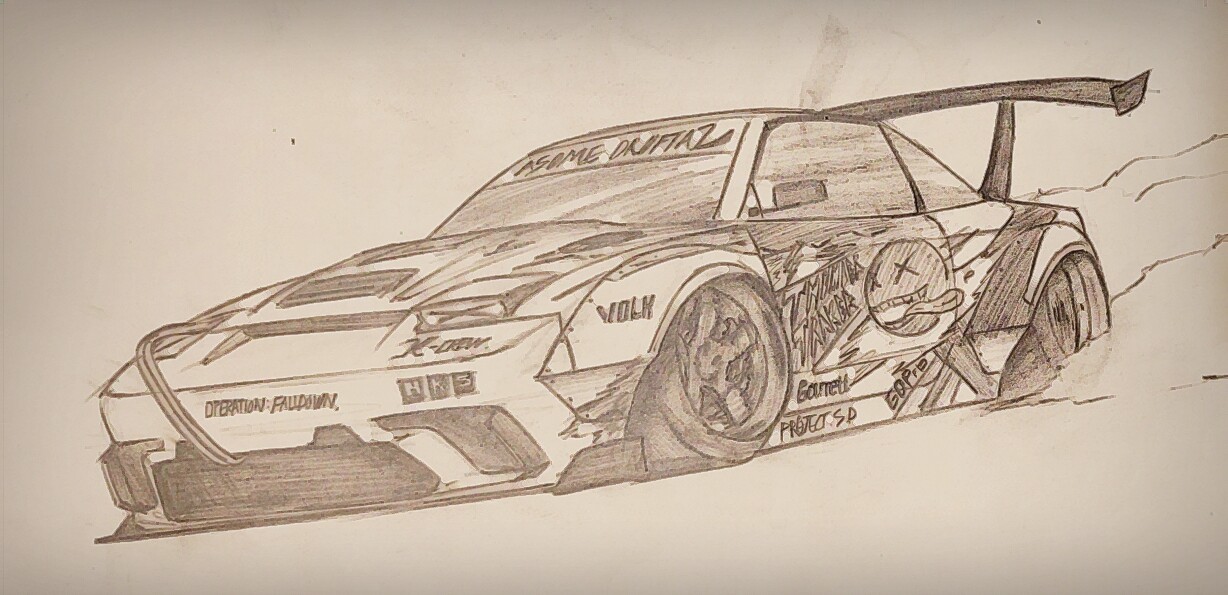 JADE - Wide Body Kit Concept Sketch