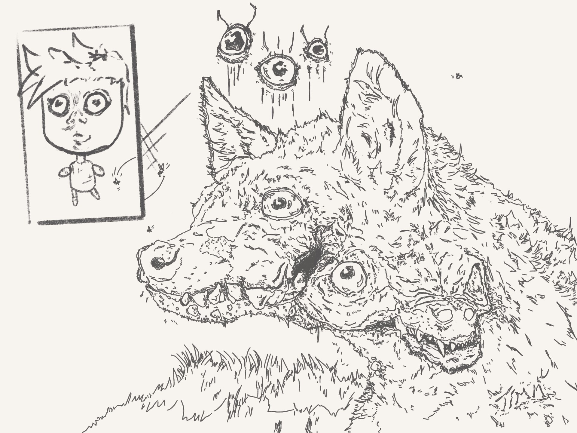 ArtStation - Scary doggo