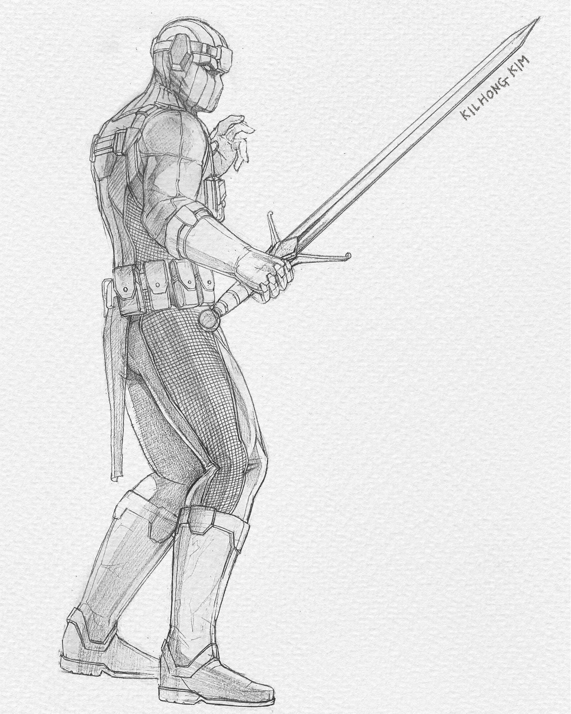 ArtStation - marvel future fight - Baron zemo(fan art)