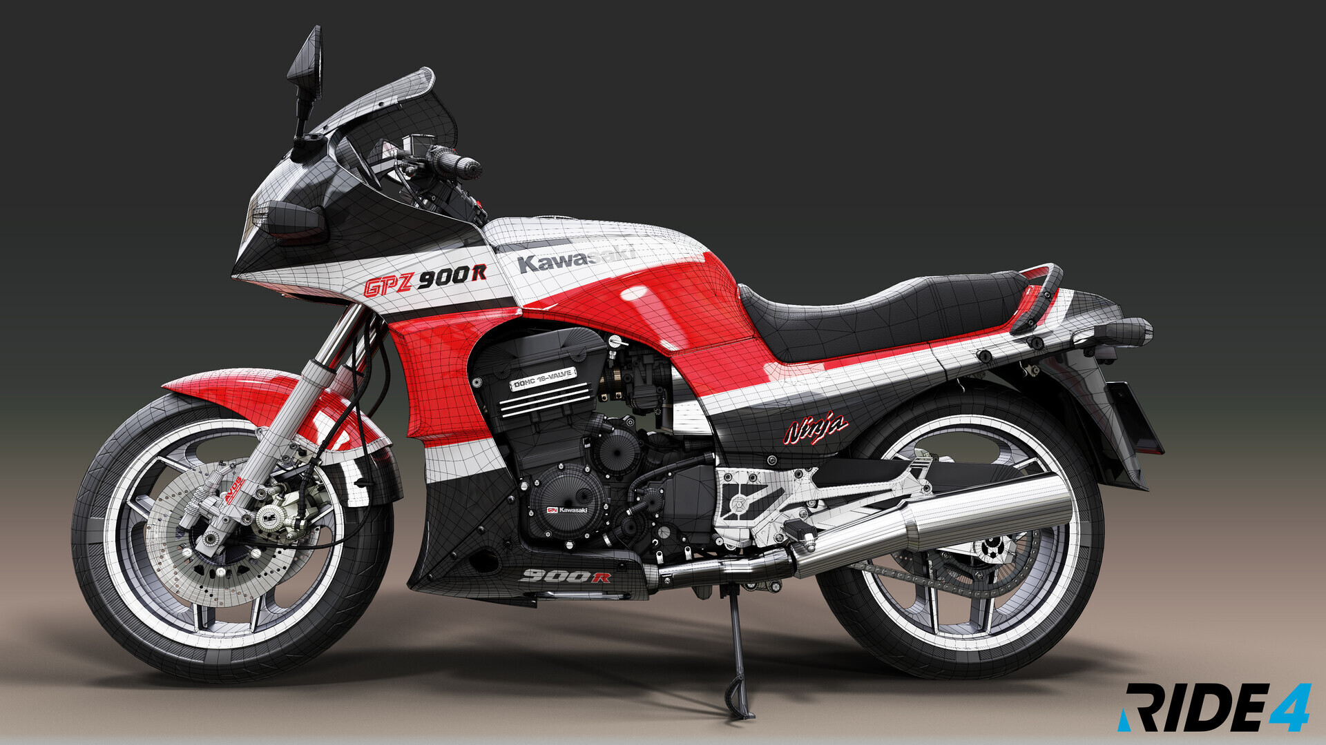 Marina Kosinova - Kawasaki GPZ 900R Ninja - 1989