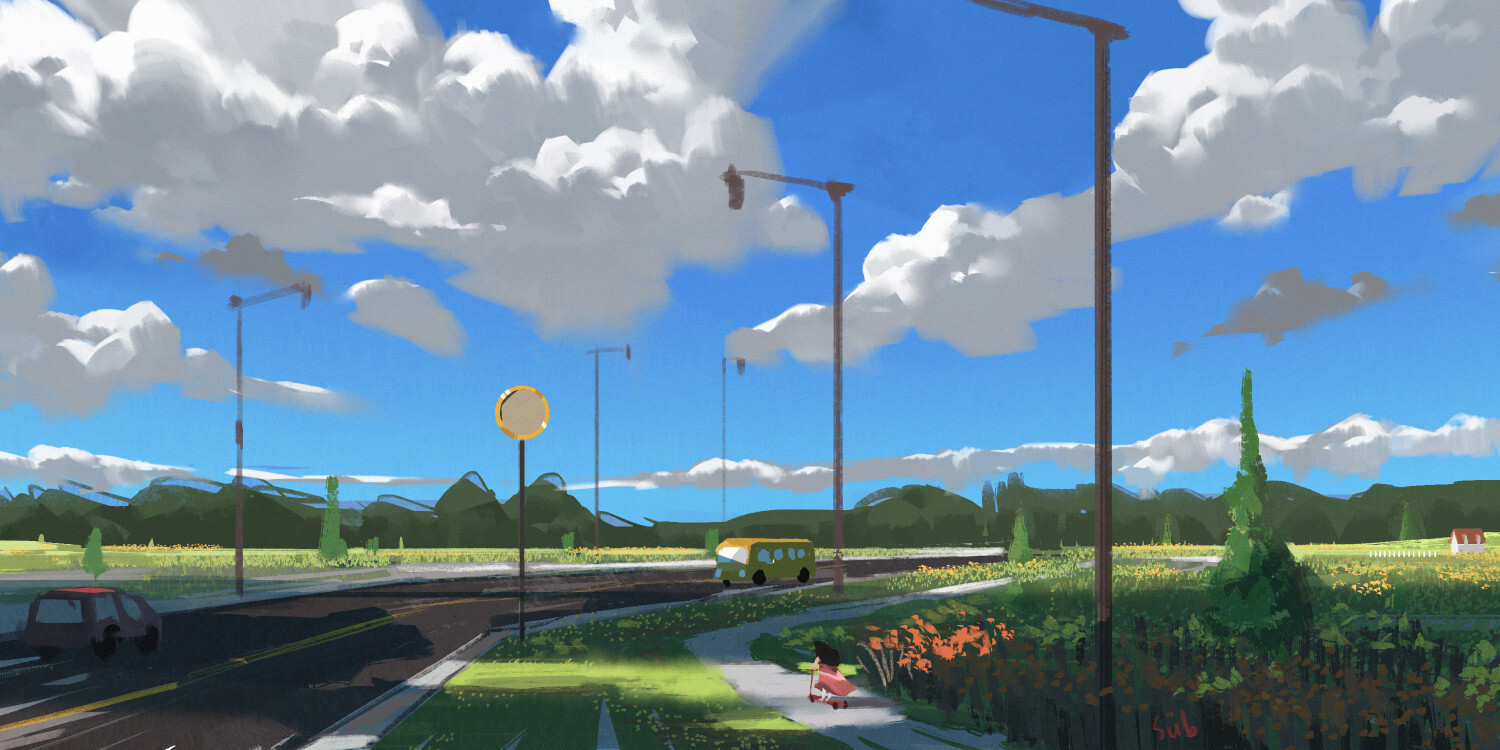 ArtStation - On my way home