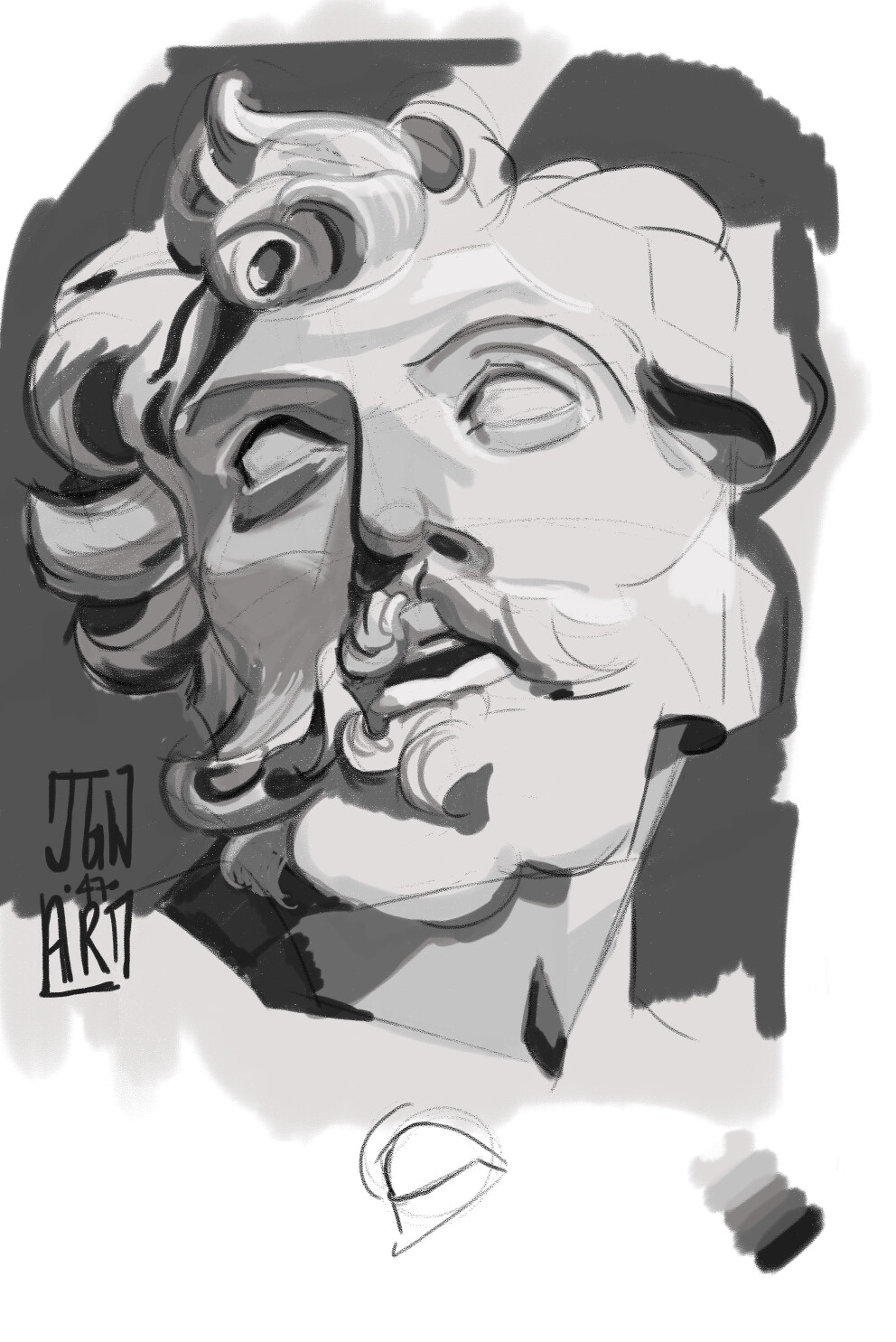 ArtStation - Statue Study