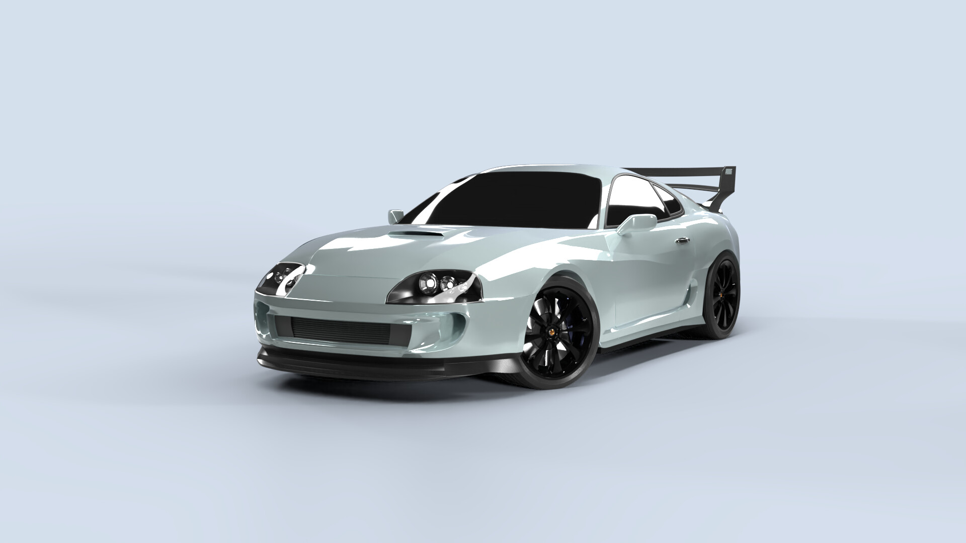 ArtStation - Toyota Supra