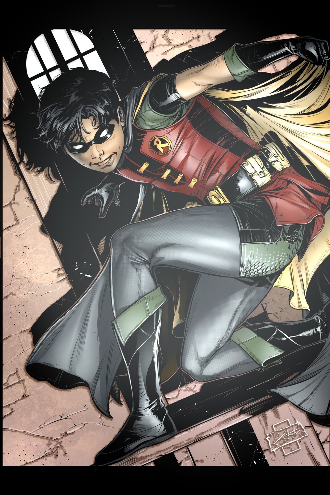 Jason Duran - Boy Wonder by Canaan White, colors by me