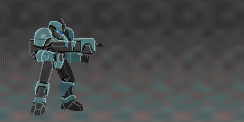 alf anas - knight gear pixel