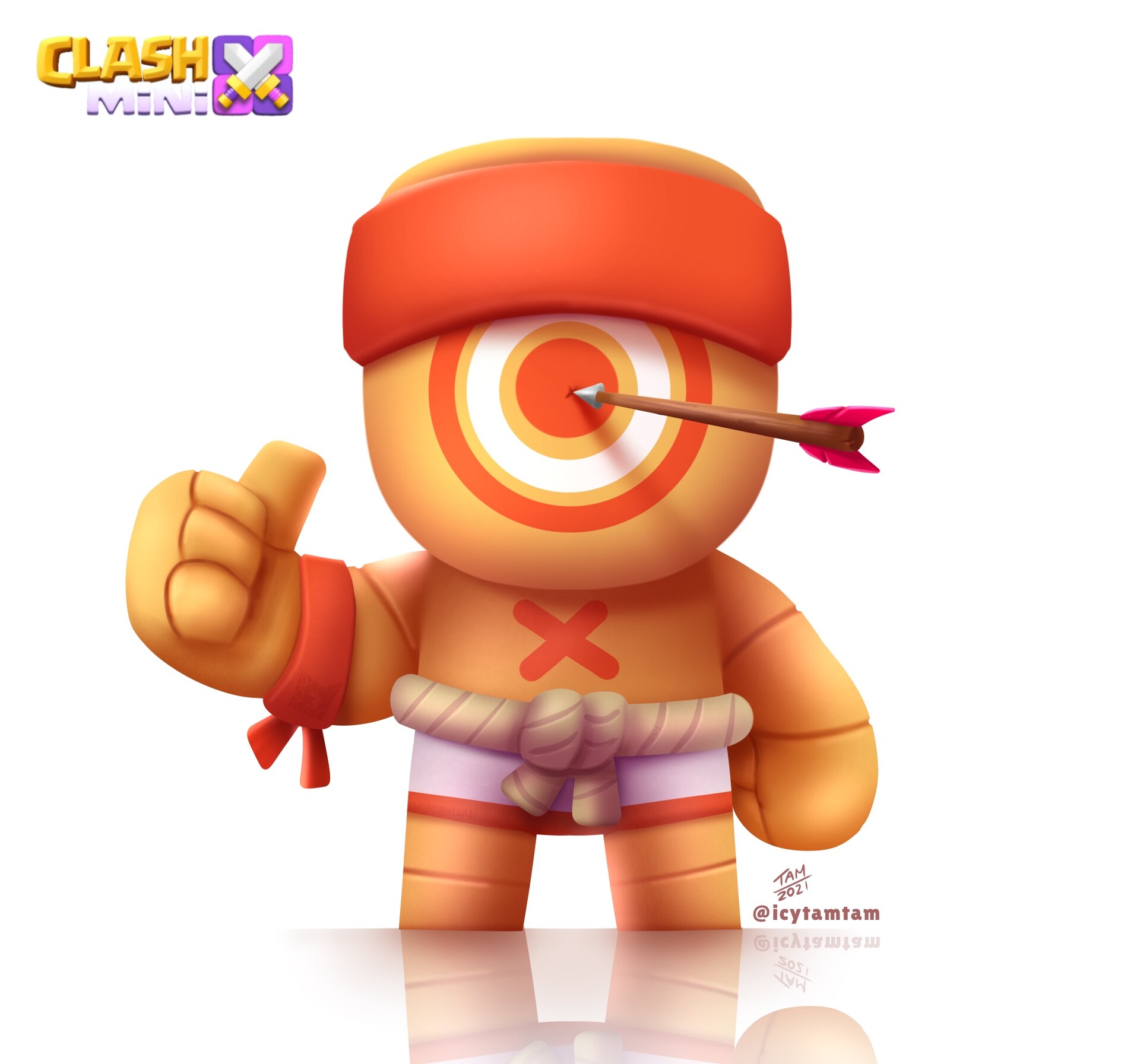 ArtStation - Idea on What Jeff Might Look Like - Clash Mini Fan Art